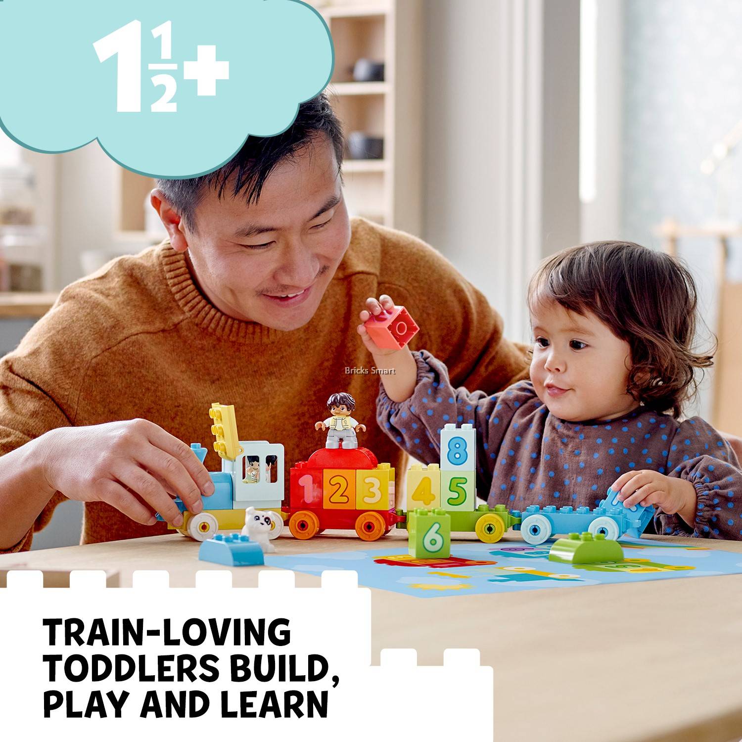 10954 LEGO Duplo Number Train - Learn To Count (23 Pieces)