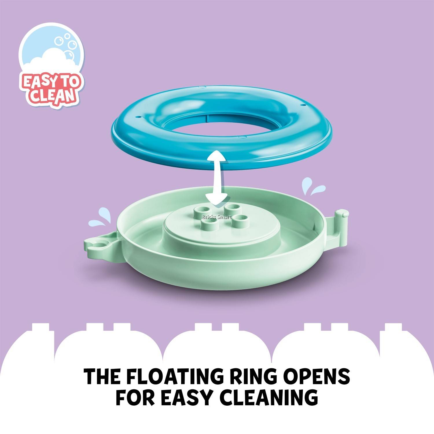 10965 LEGO Bath Time Fun Floating Animal Train (14 Pieces)