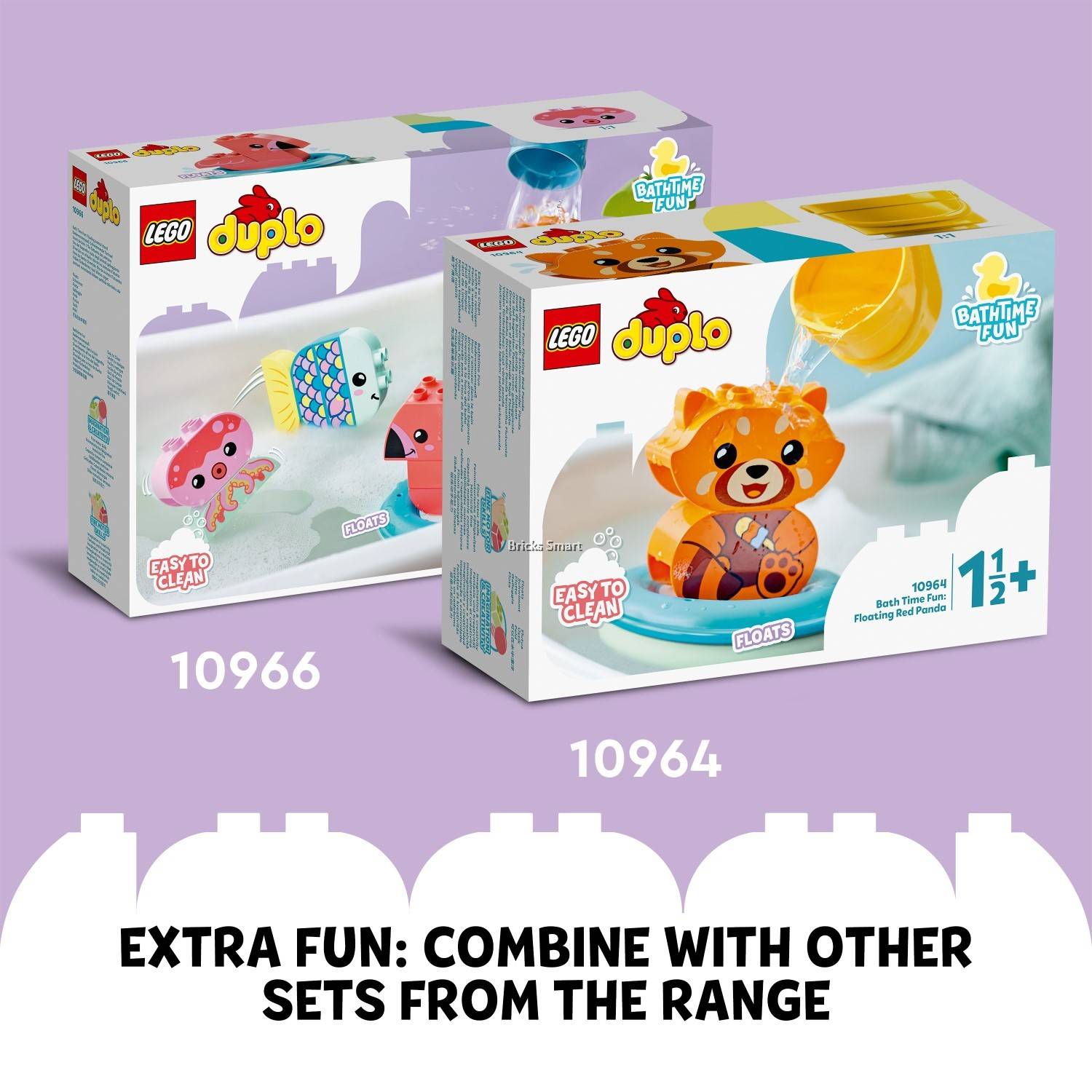 10965 LEGO Bath Time Fun Floating Animal Train (14 Pieces)