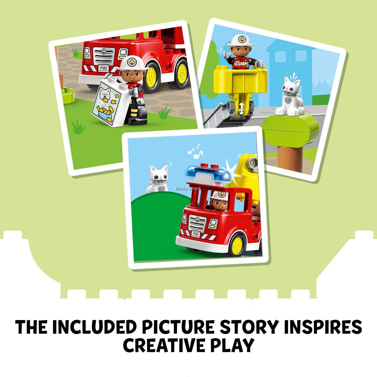 10969 LEGO Duplo Fire Truck (21 Pieces)