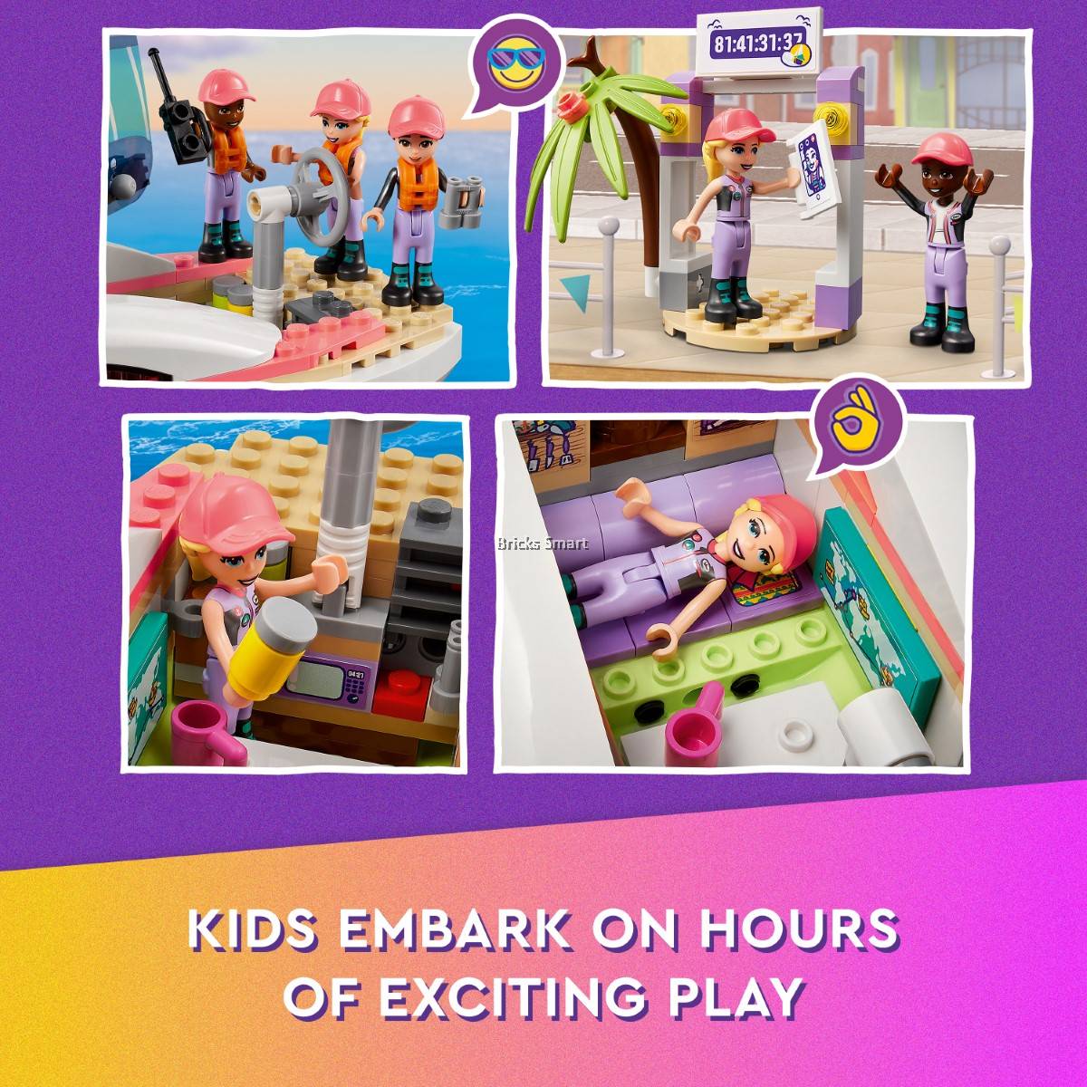 41716 LEGO Friends Stephanie's Sailing Adventure (304 Pieces)