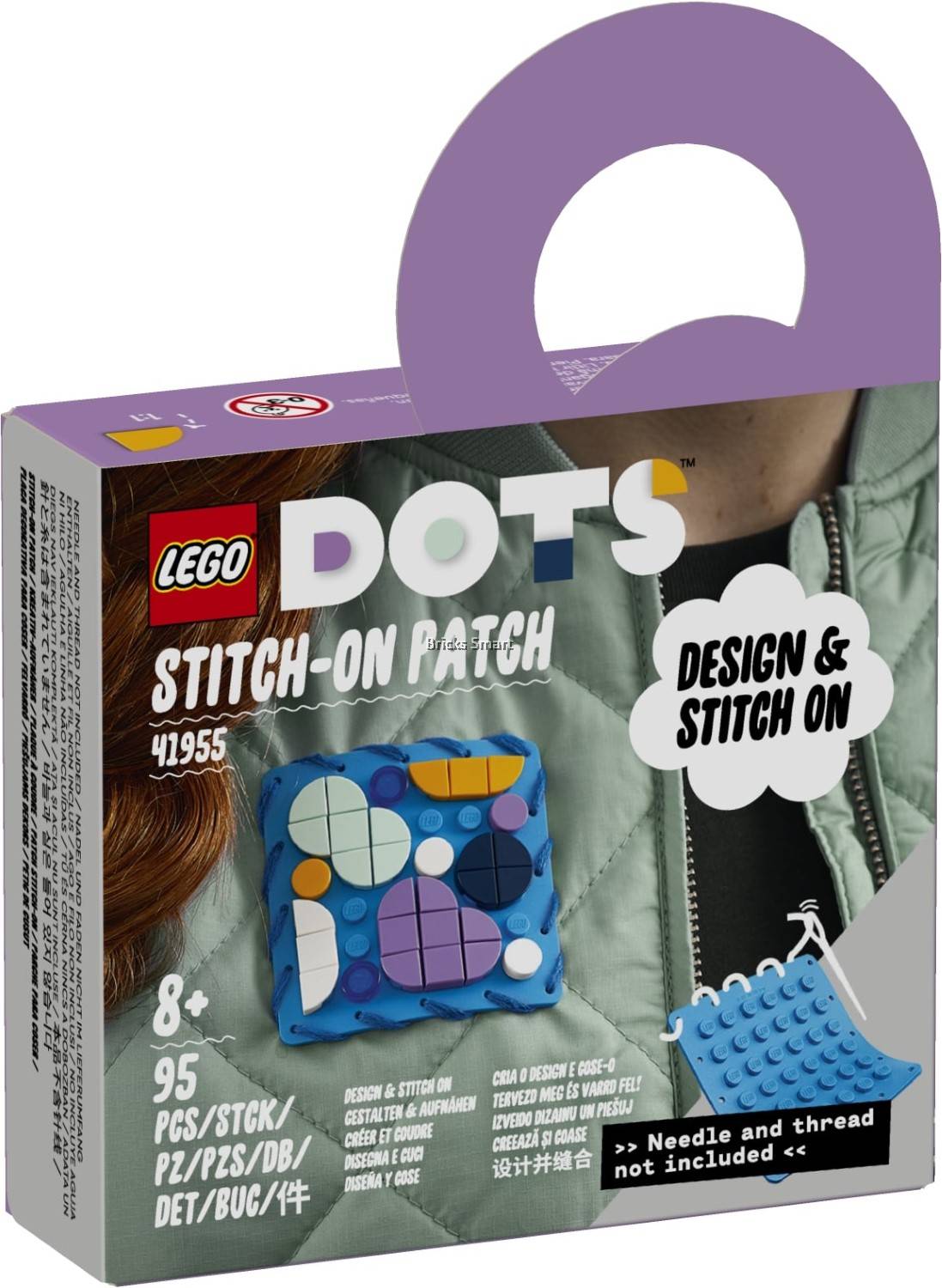 41955 LEGO DOTS Stitch-on Patch (95 Pieces)