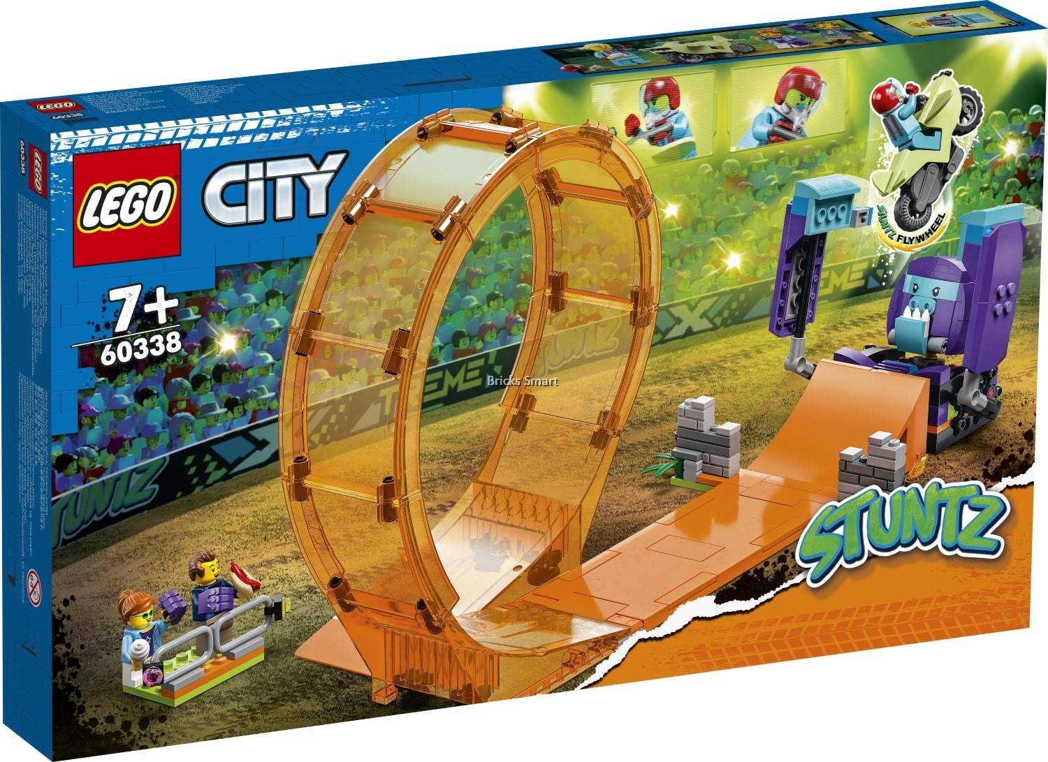 60338 LEGO City Smashing Chimpanzee Stunt Loop (226 Pieces)