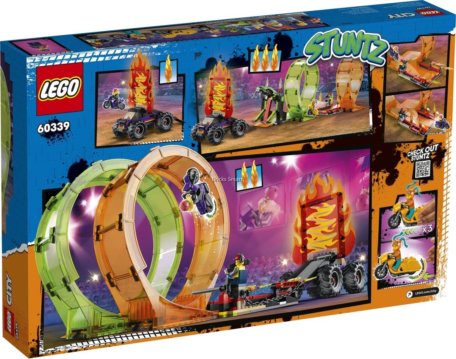 60339 LEGO City Double Loop Stunt Arena (598 Pieces)