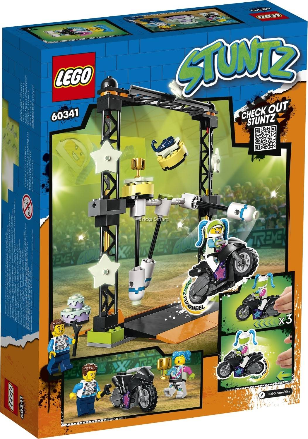 60341 LEGO City The Knockdown Stunt Challenge (117 Pieces)