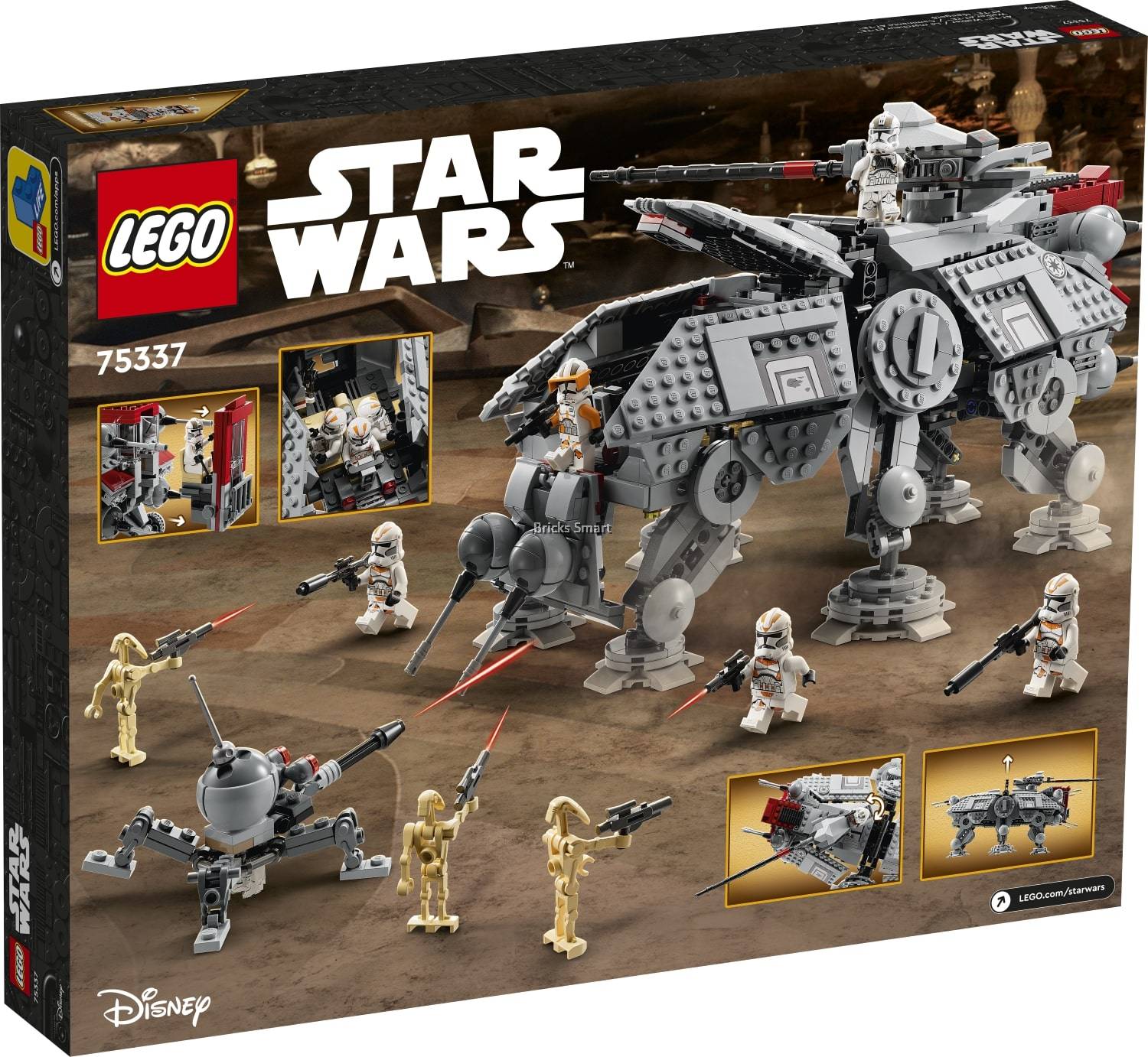 75337 LEGO Star Wars AT-TE™ Walker (1082 Pieces)
