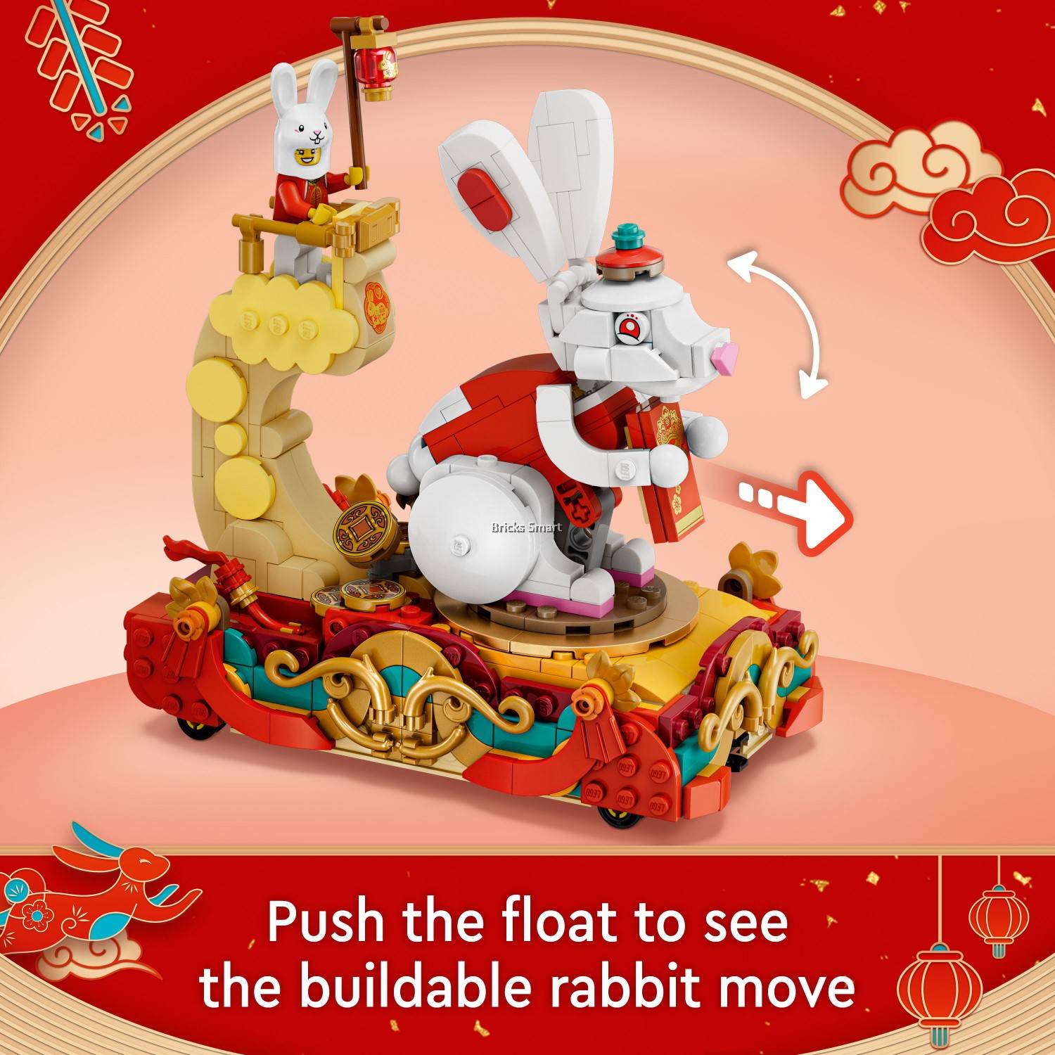 LEGO 80111 Lunar New Year Parade Building Toy Set