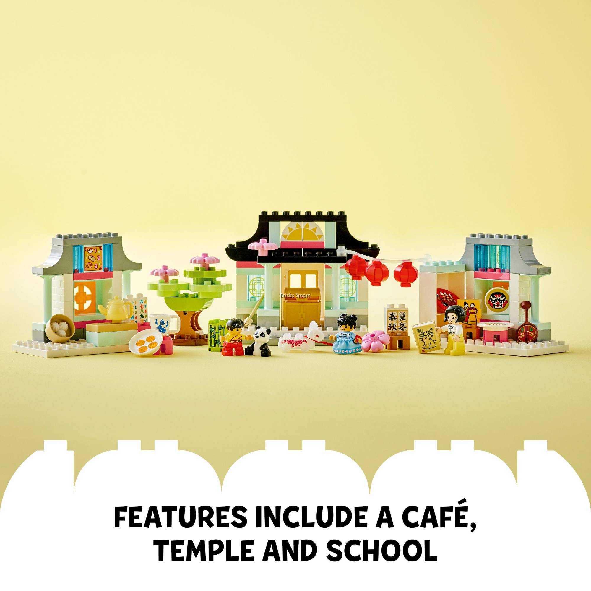LEGO 10411 DUPLO Town Learn About Chinese Culture Building Toy Set