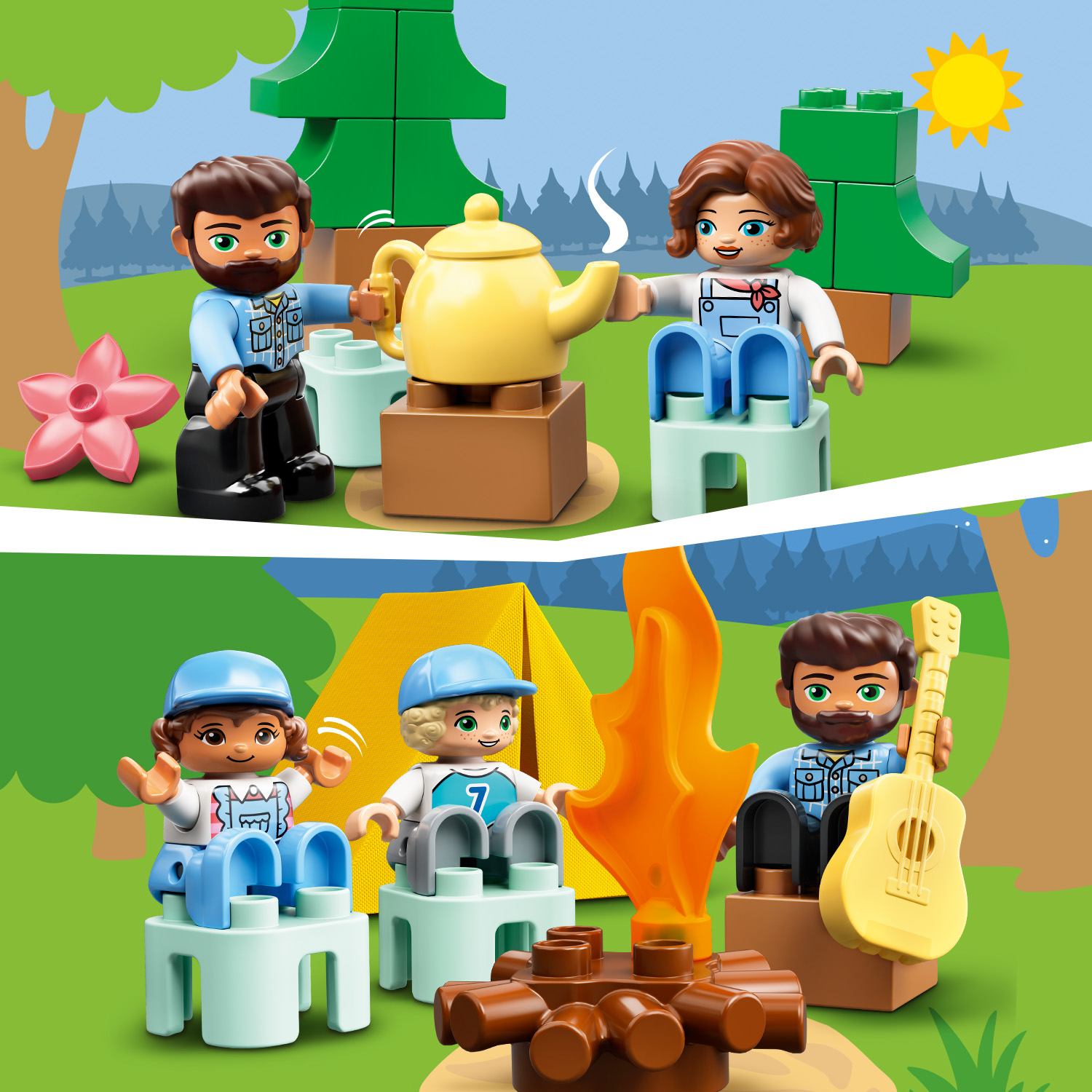 10946 LEGO Duplo Family Camping Van Adventure (30 Pieces)