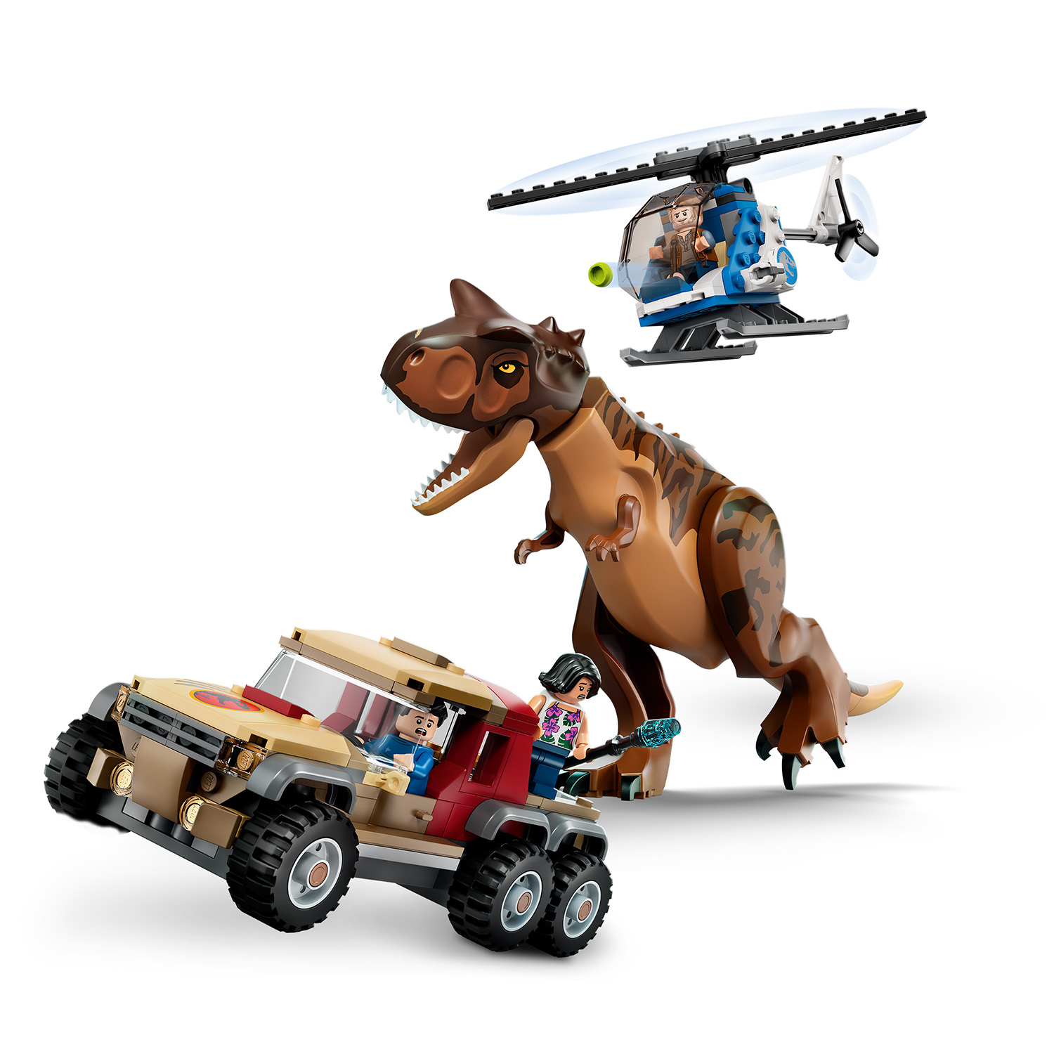 76941 LEGO Jurassic World Carnotaurus Dinosaur Chase (240 Pieces)