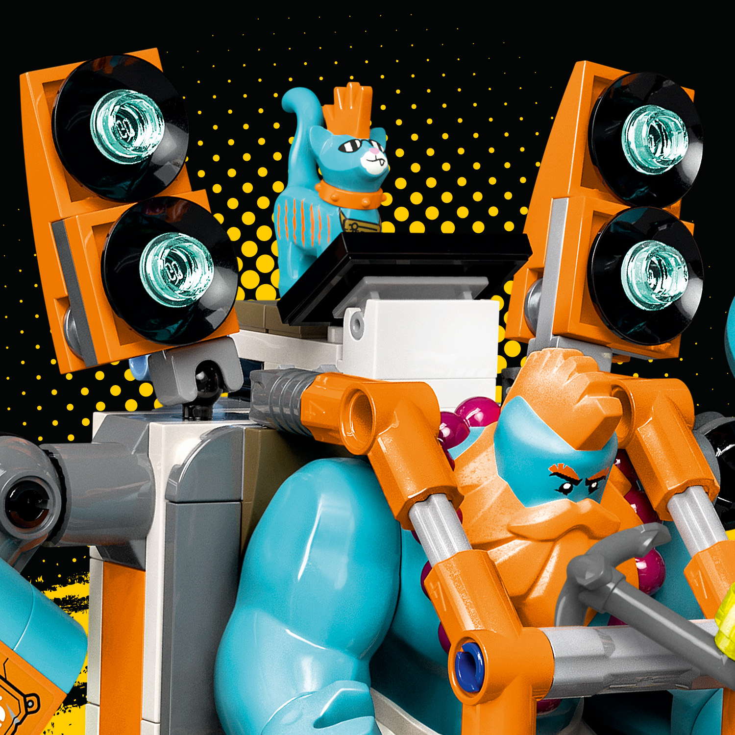 80025 LEGO Monkie Kid Sandy's Power Loader Mech (520 Pieces)