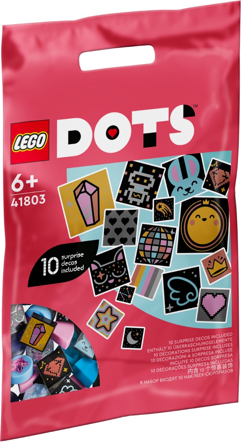 LEGO 41803 DOTS Extra DOTS Series 8 Glitter and Shine DIY Decoration Kit