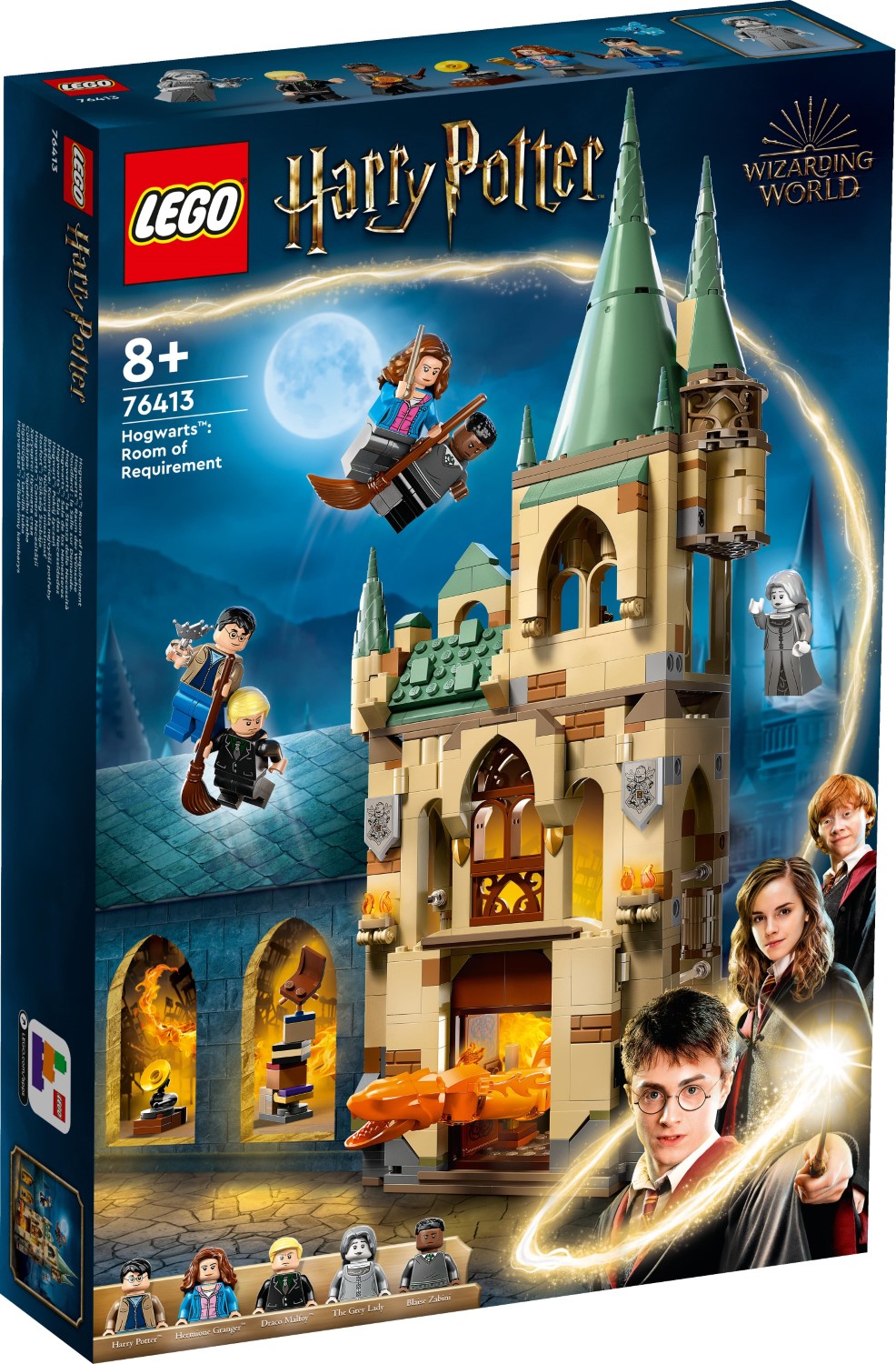 LEGO 76413 Harry Potter Hogwarts: Room of Requirement Building Toy Set