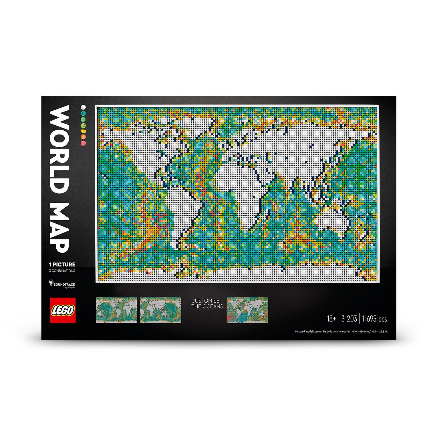 LEGO 31203 Art World Map Building Kit