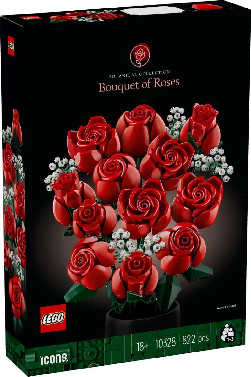 LEGO 10328 ICONS Bouquet of Roses Building Set