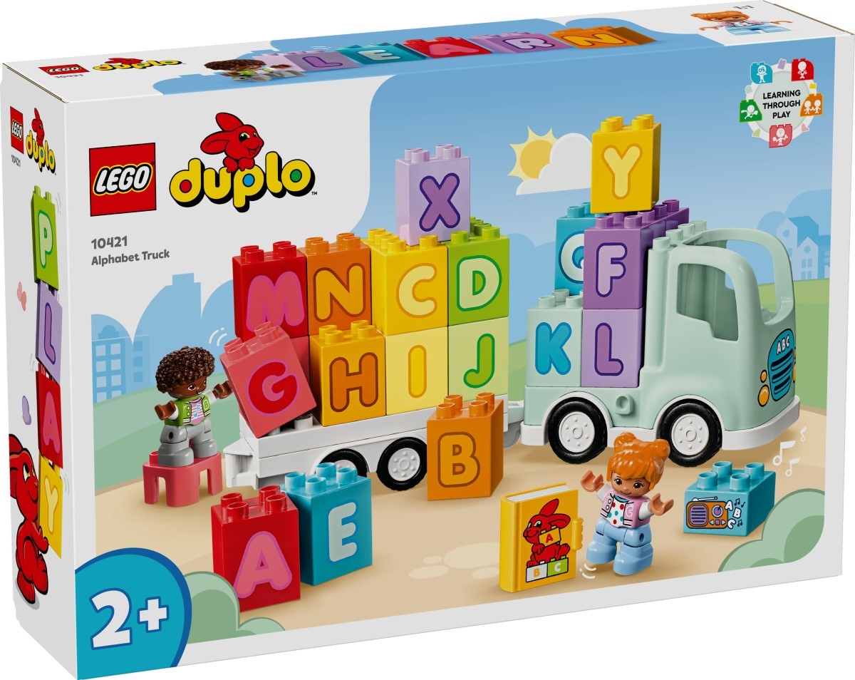 LEGO 10421 DUPLO Alphabet Truck Building Toy Set