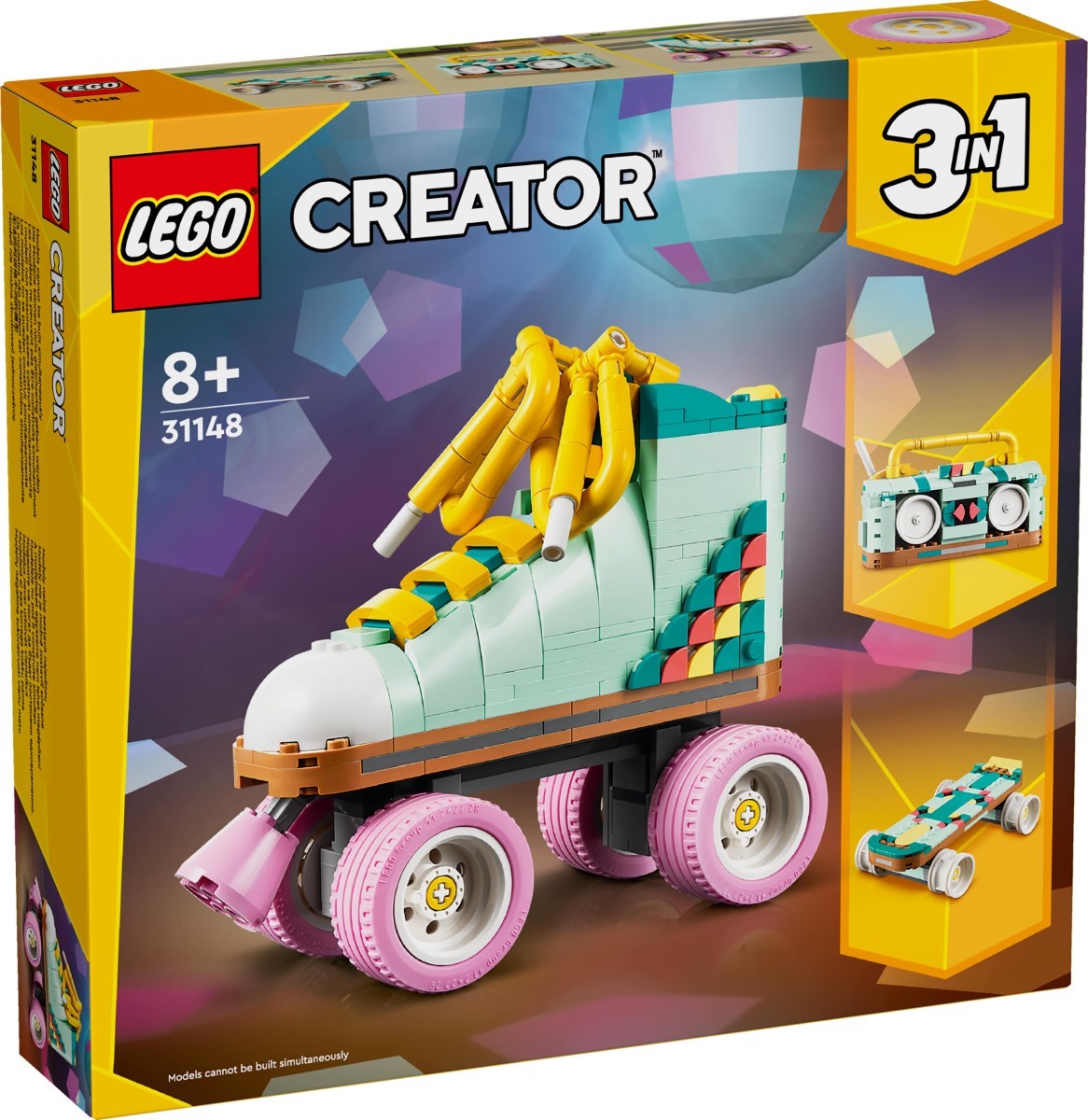 Review: 31148-1 - Retro Roller Skate | Rebrickable - Build with LEGO