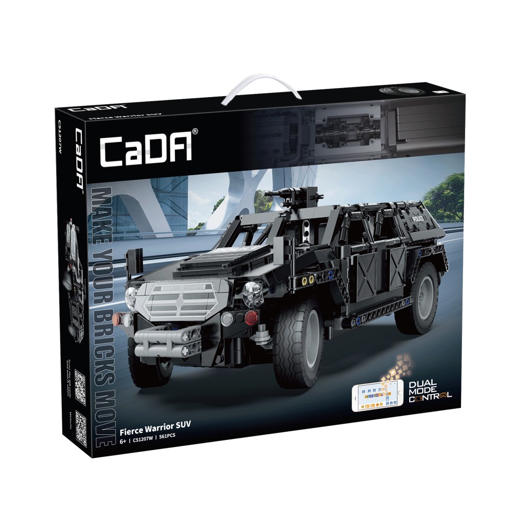 CaDA Fierce Warrior SUV SWAT Truck C51207W RC Block Toy Set (561 Pieces)