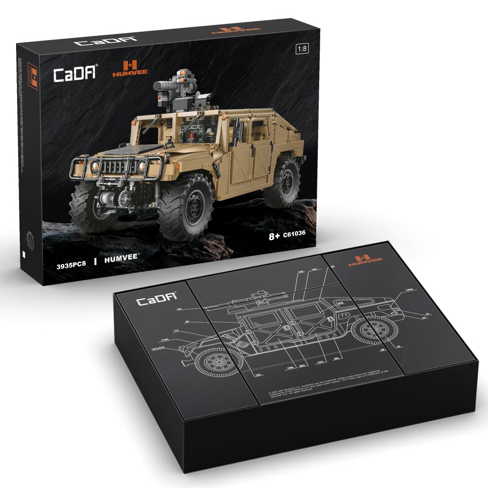CaDA Humvee Off-Road 1:8 C61036W Block Toy Set (3935 Pieces)