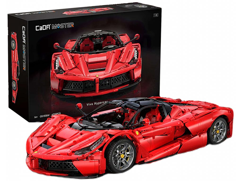 CaDA Master Viva Hypercar 1:8 C61505W Block Toy Set (4739 Pieces)