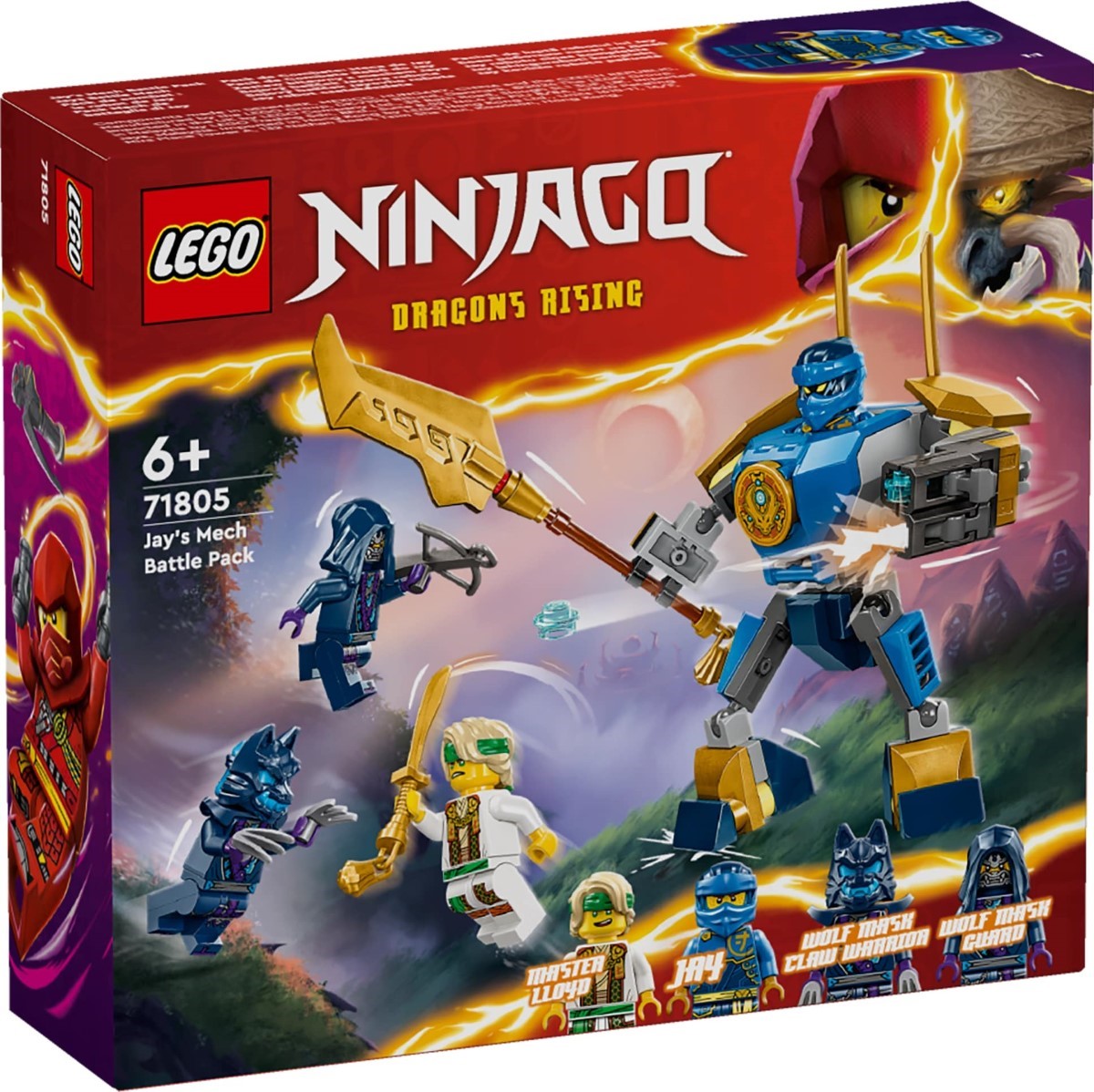 LEGO 71805 Ninjago Jay's Mech Battle Pack Building Toy Set