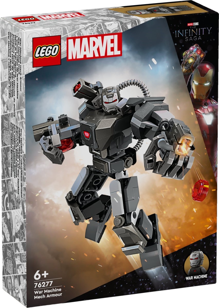 LEGO 76277 Marvel War Machine Mech Armor Building Toy Set