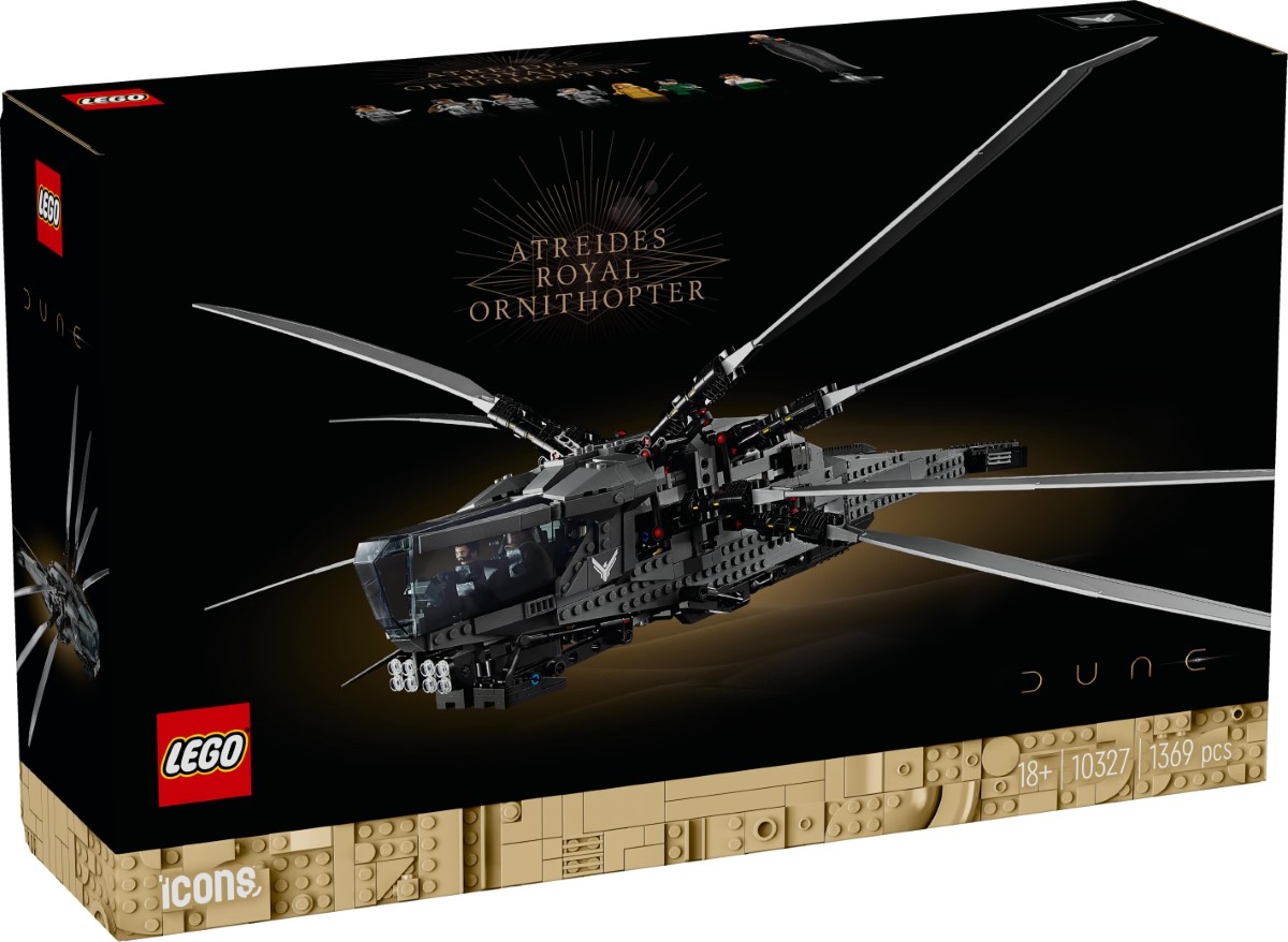 LEGO 10327 Icons Dune Atreides Royal Ornithopter Building Set