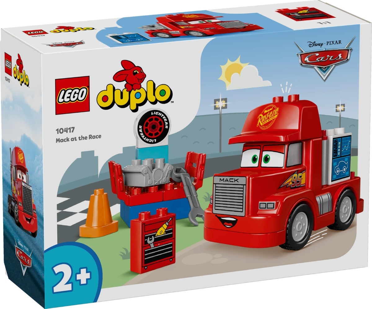 LEGO 10417 DUPLO Disney & Pixar's Mack at the Race Building Toy Set