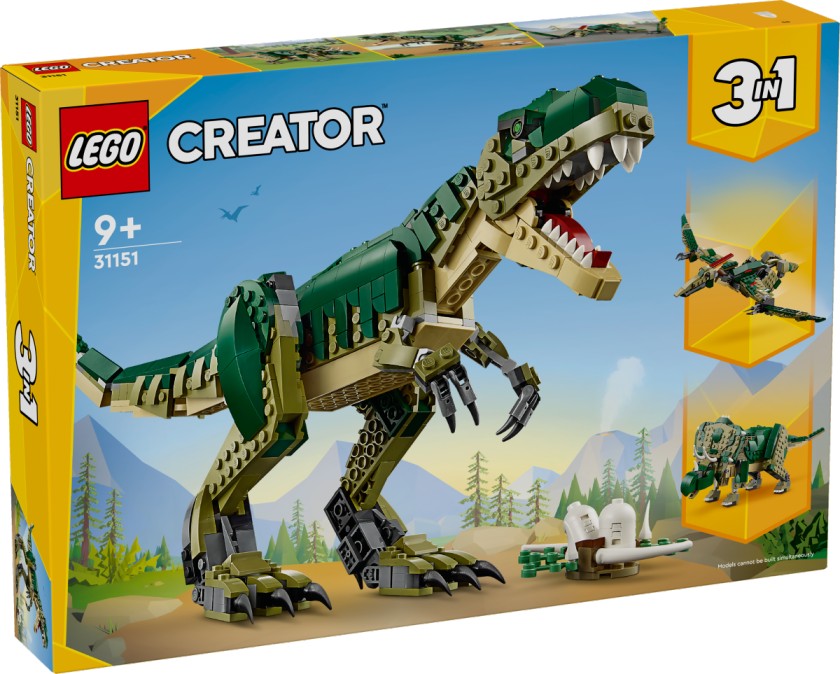 LEGO 31151 Creator T. rex Building Toy Set