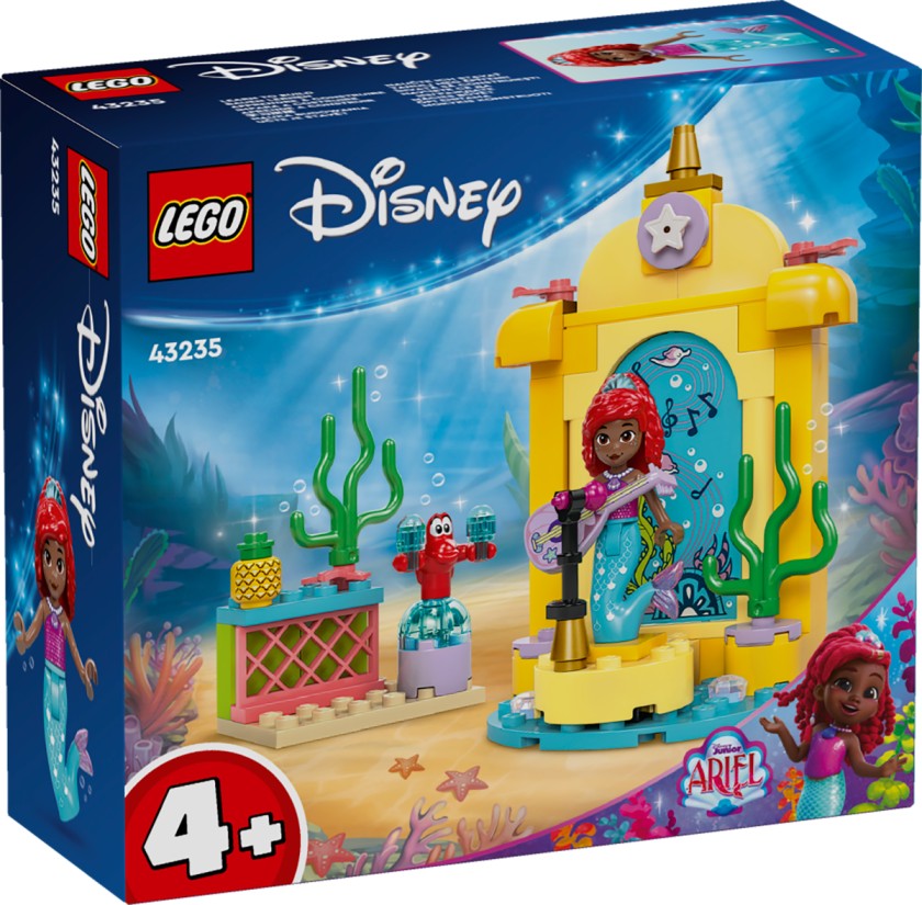 LEGO 43235 Disney Ariel's Music Stage Building Toy Set