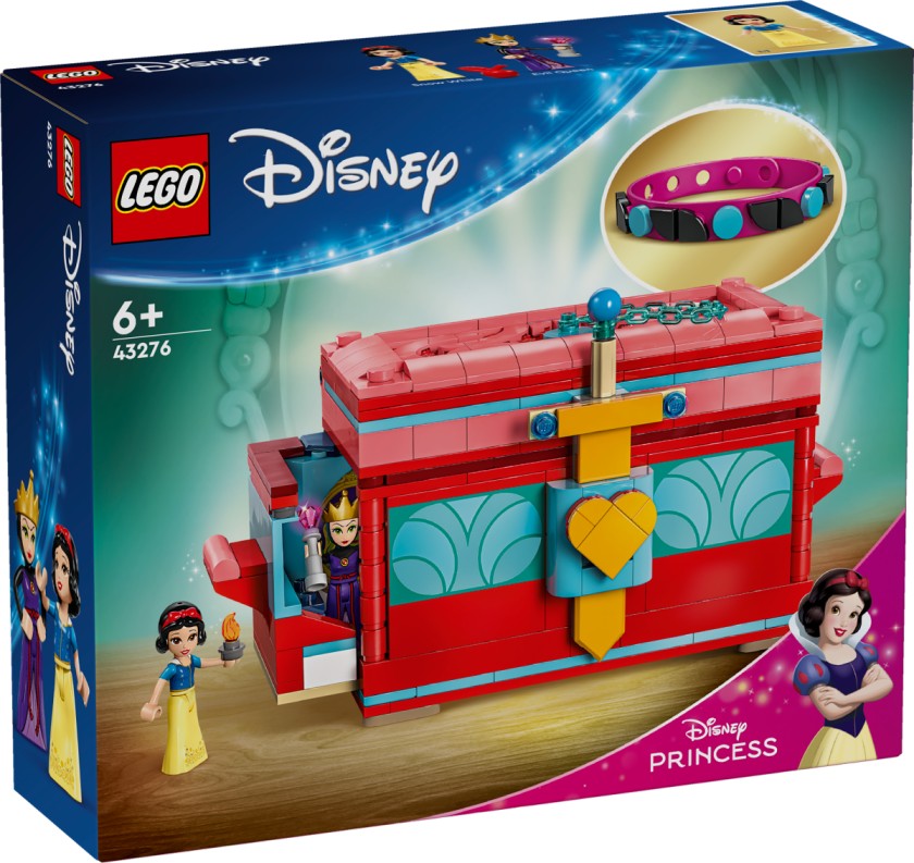 LEGO 43276 Disney Snow White's Jewelry Box Building Toy Set