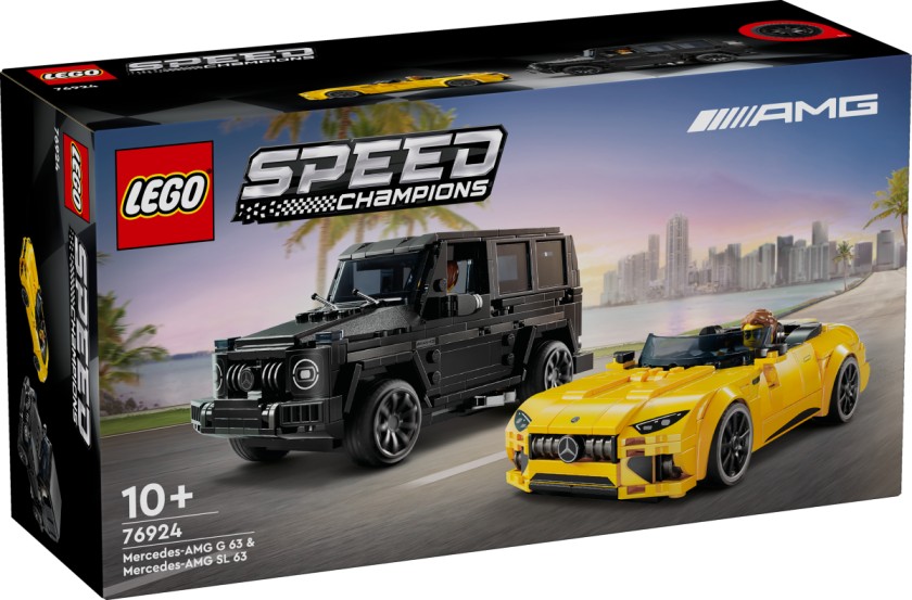 LEGO 76924 Speed Champions Mercedes-AMG G 63 & Mercedes-AMG SL 63 ...