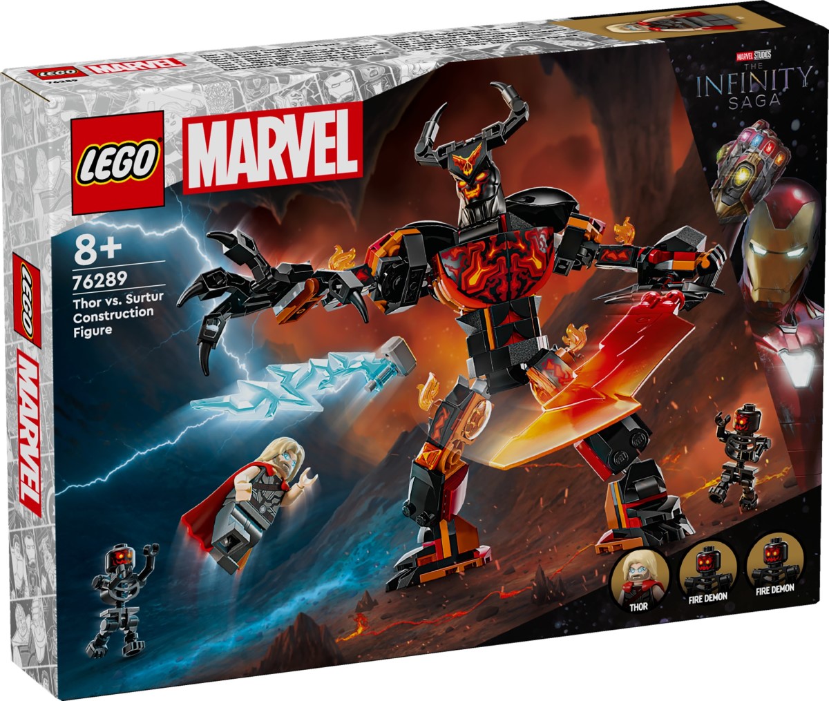 LEGO 76289 Marvel Thor vs. Surtur Construction Figure Building Toy Set