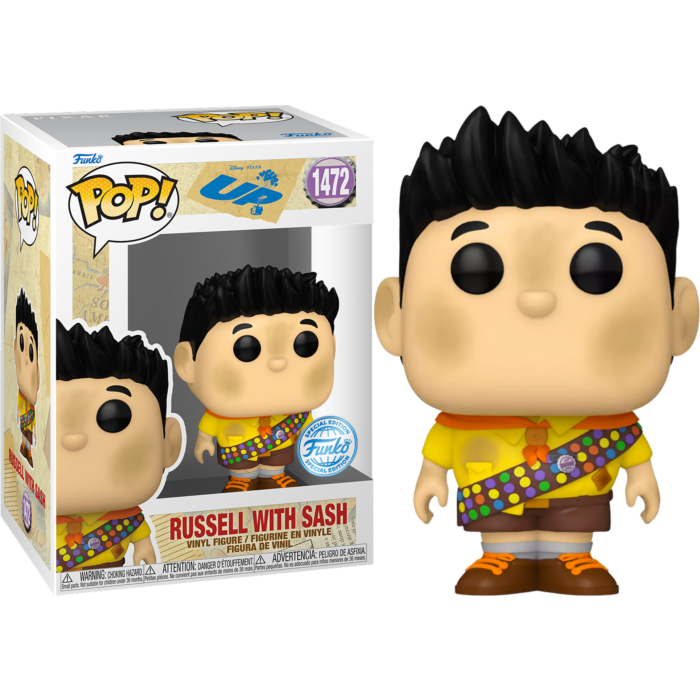 Funko Pop! Disney: Up - Russell with Sash [Exclusive]