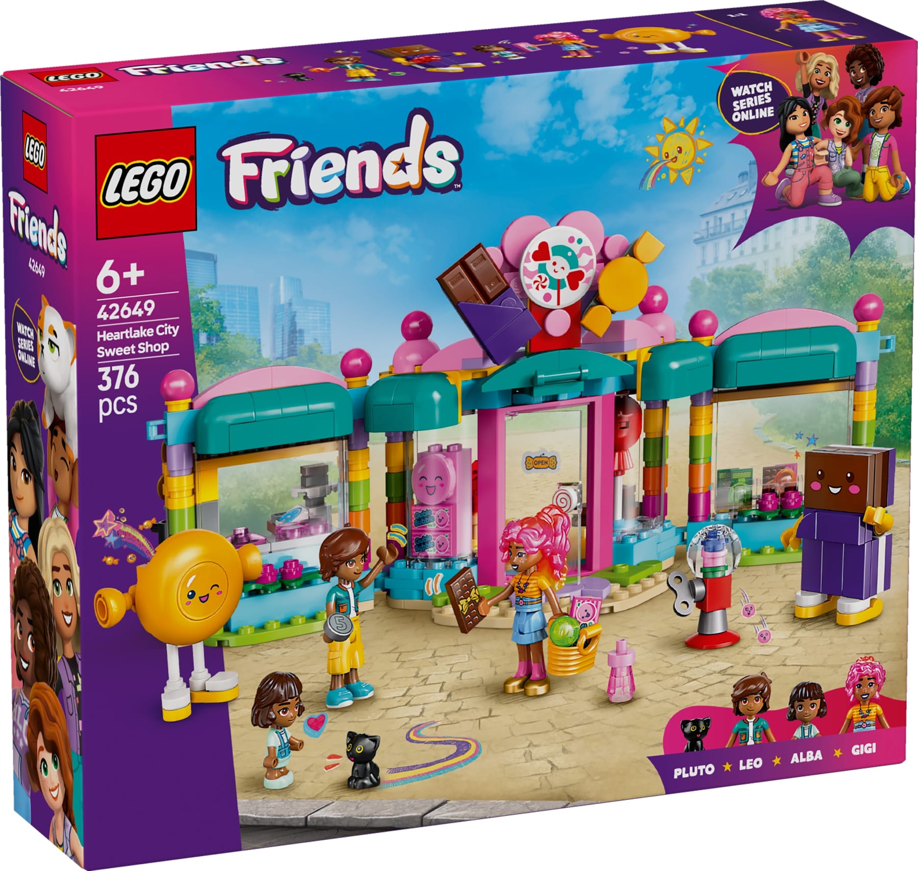 LEGO 42649 LEGO Friends Heartlake City Candy Store Building Toy Set ...