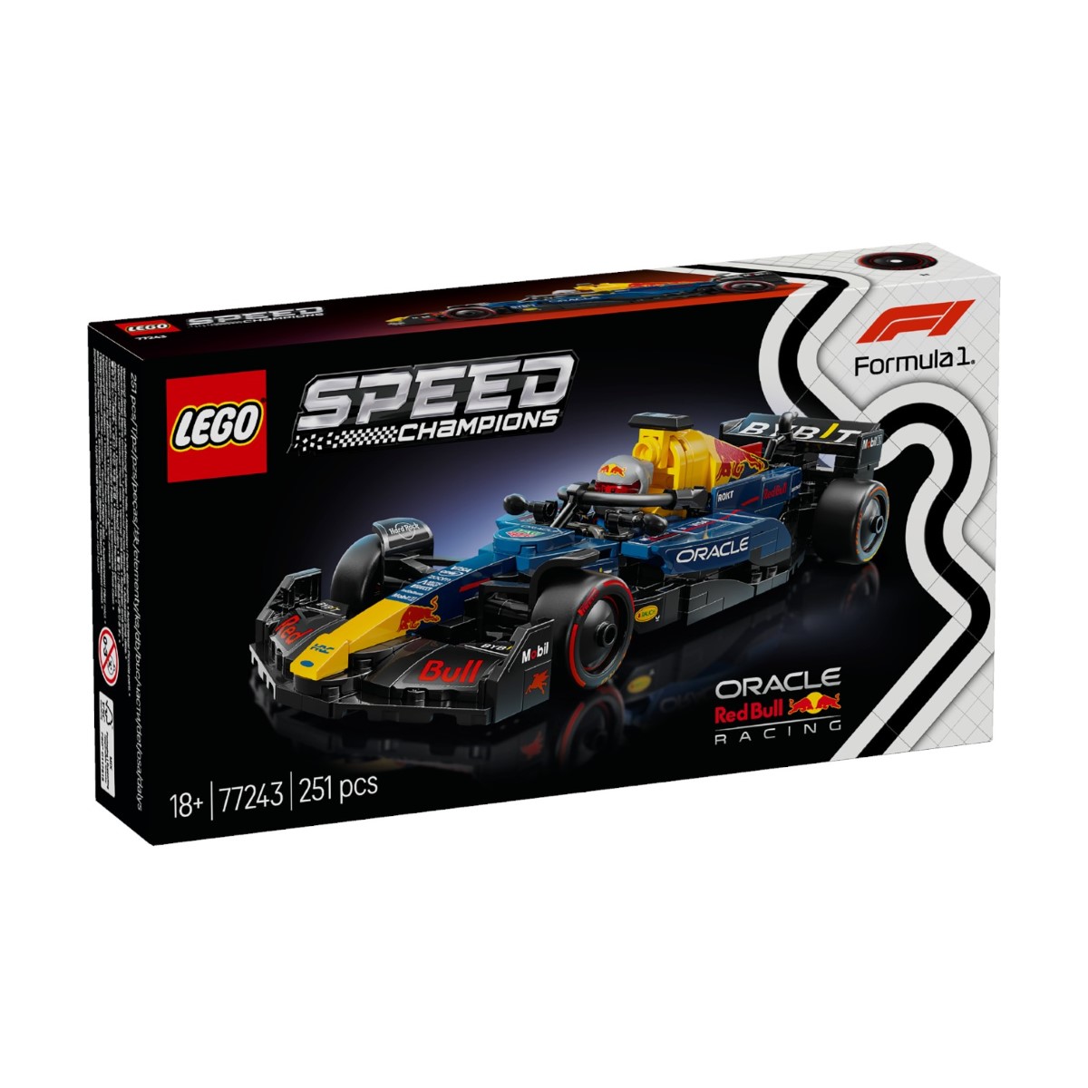 LEGO 77243 Speed Champions Oracle Red Bull Racing RB20 F1 Race Car ...