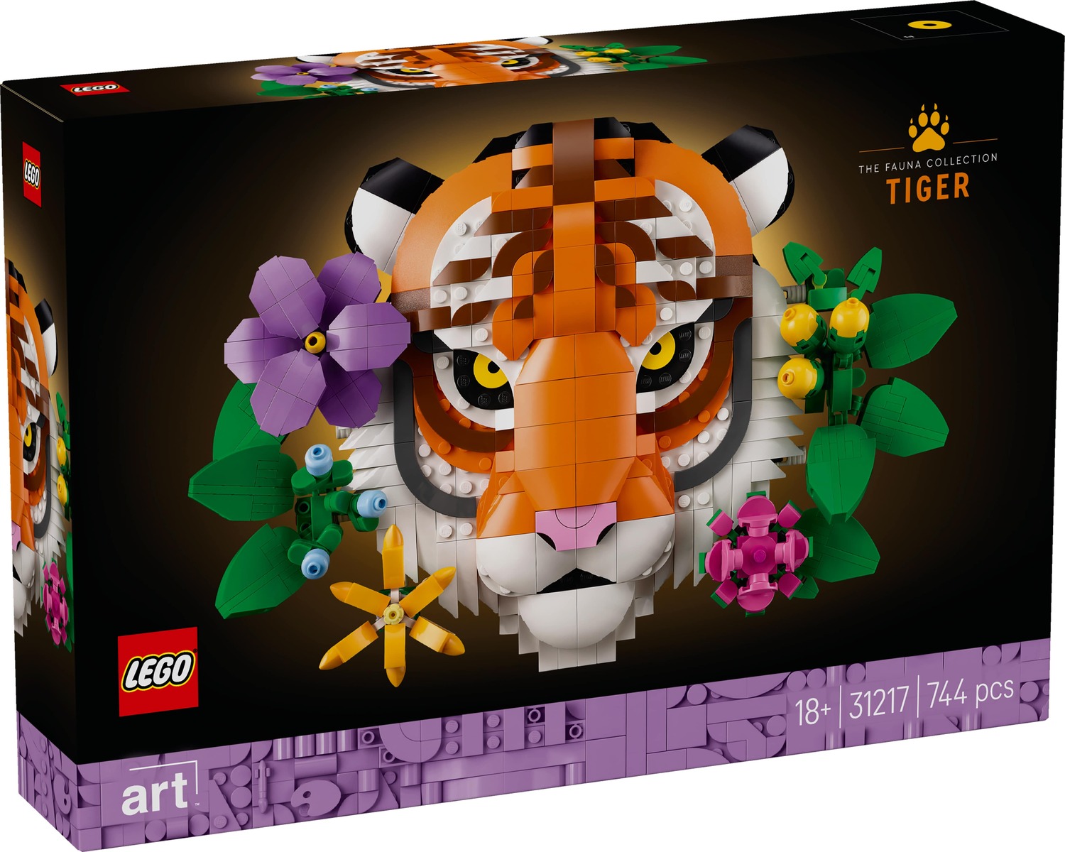 LEGO 31217 Art The Fauna Collection - Tiger Building Kit