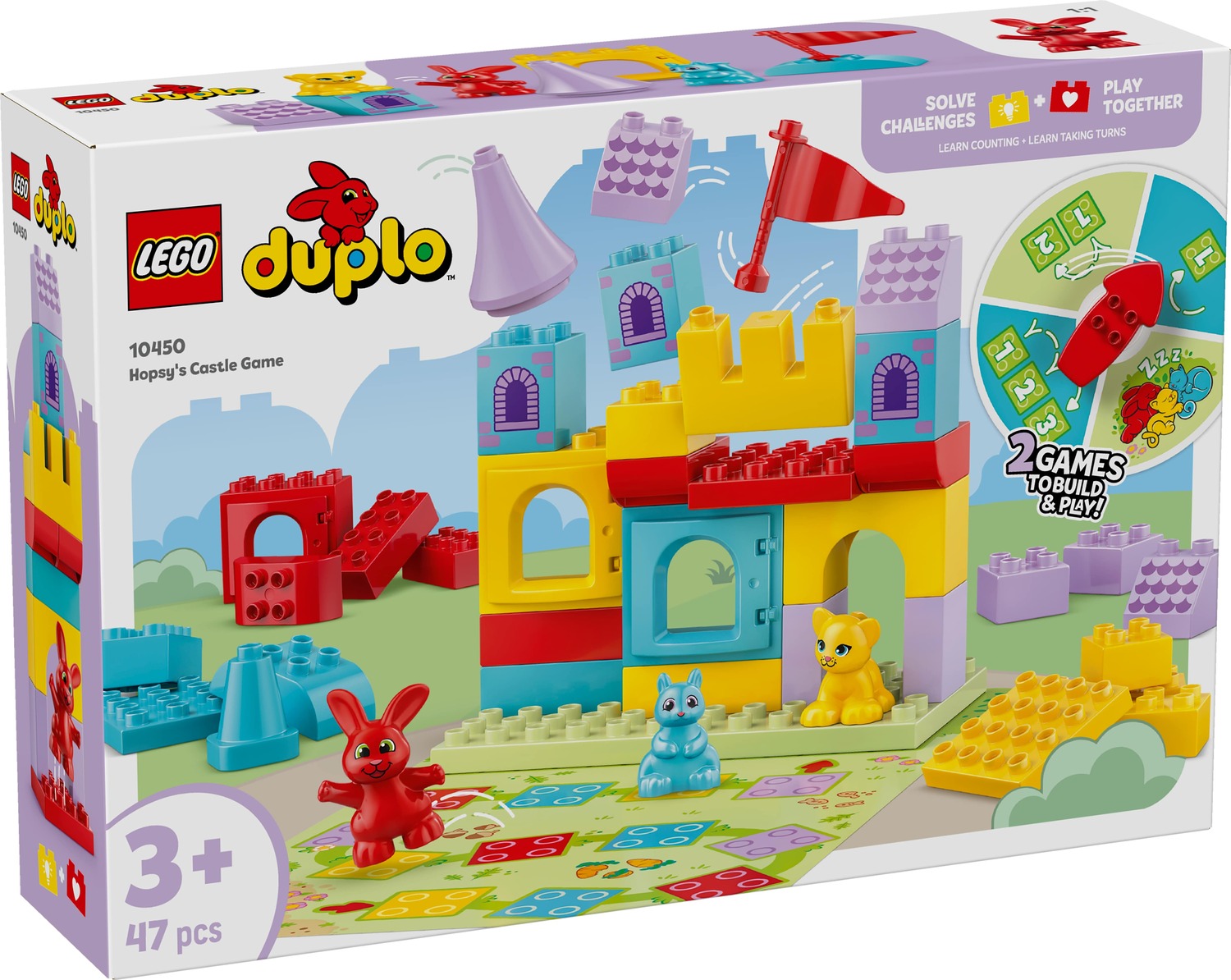 LEGO 10450 Duplo Hopsy's Castle Game Building Toy Set