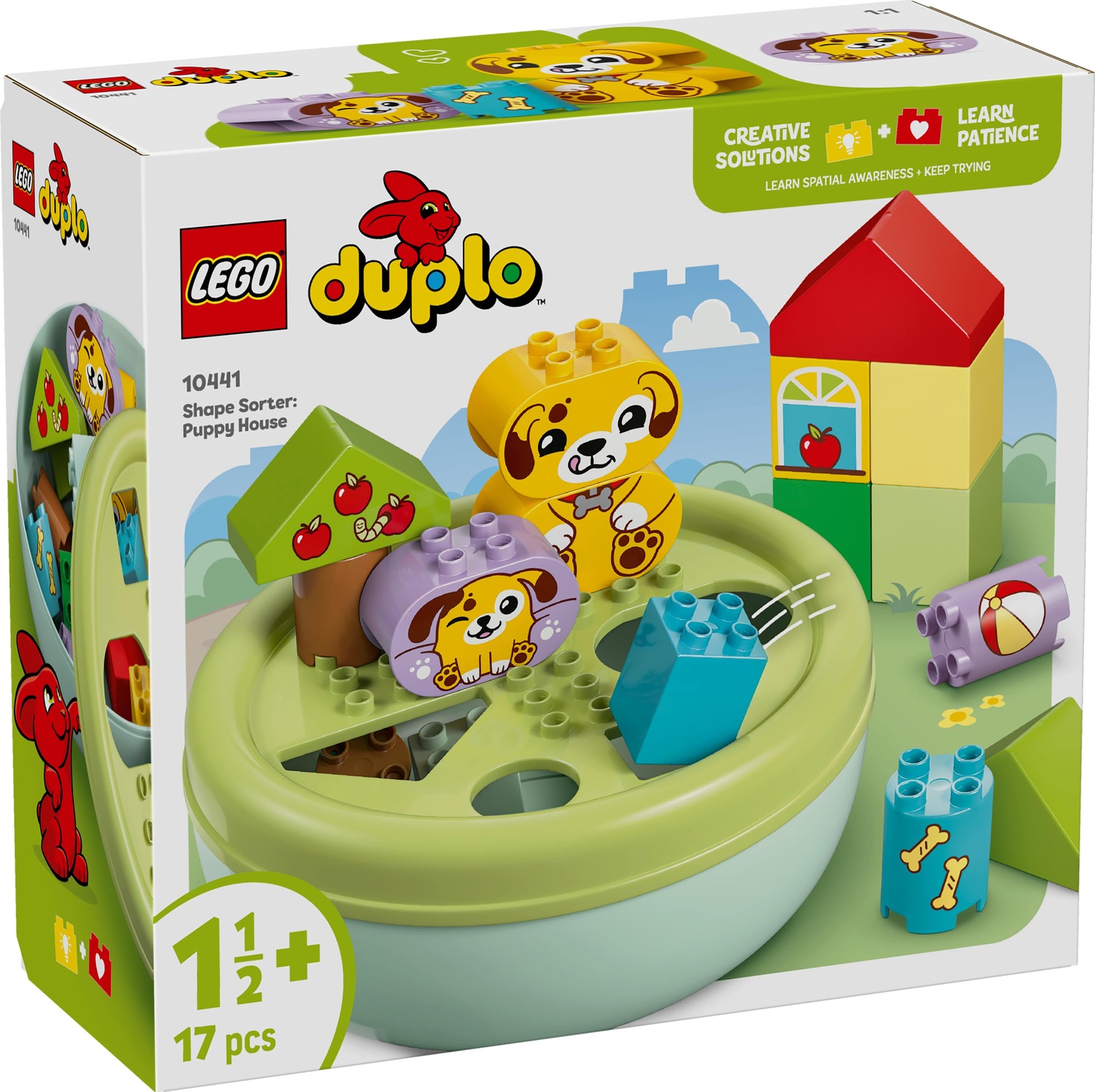 LEGO 10441 Duplo Shape Sorter: Puppy House Building Toy Set