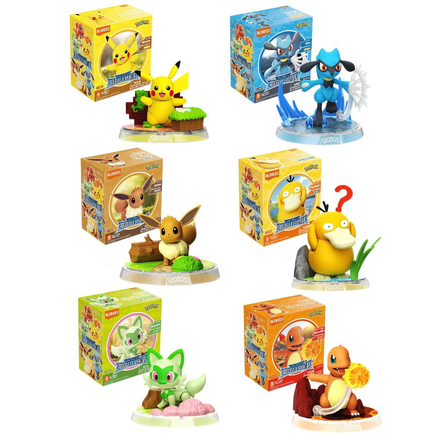 Blokees 74013 Pokémon Classic Edition CV-S Model Kit - Prologue of ...