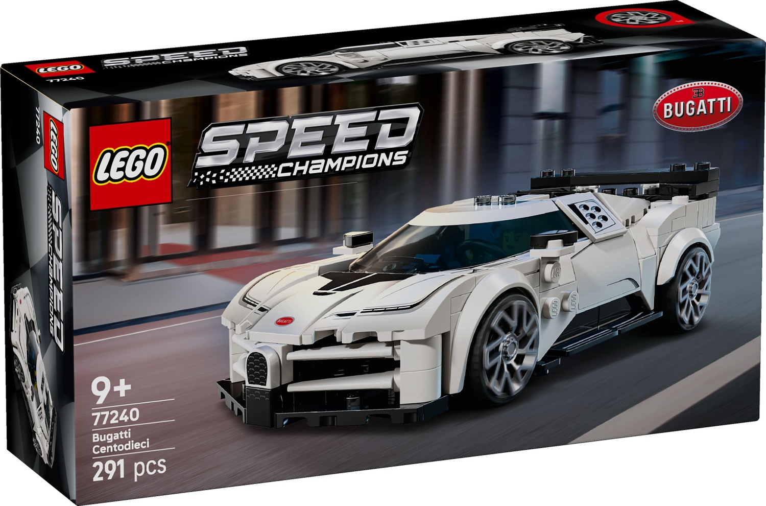 LEGO 77240 Speed Champions Bugatti Centodieci Hyper Sports Car Building ...