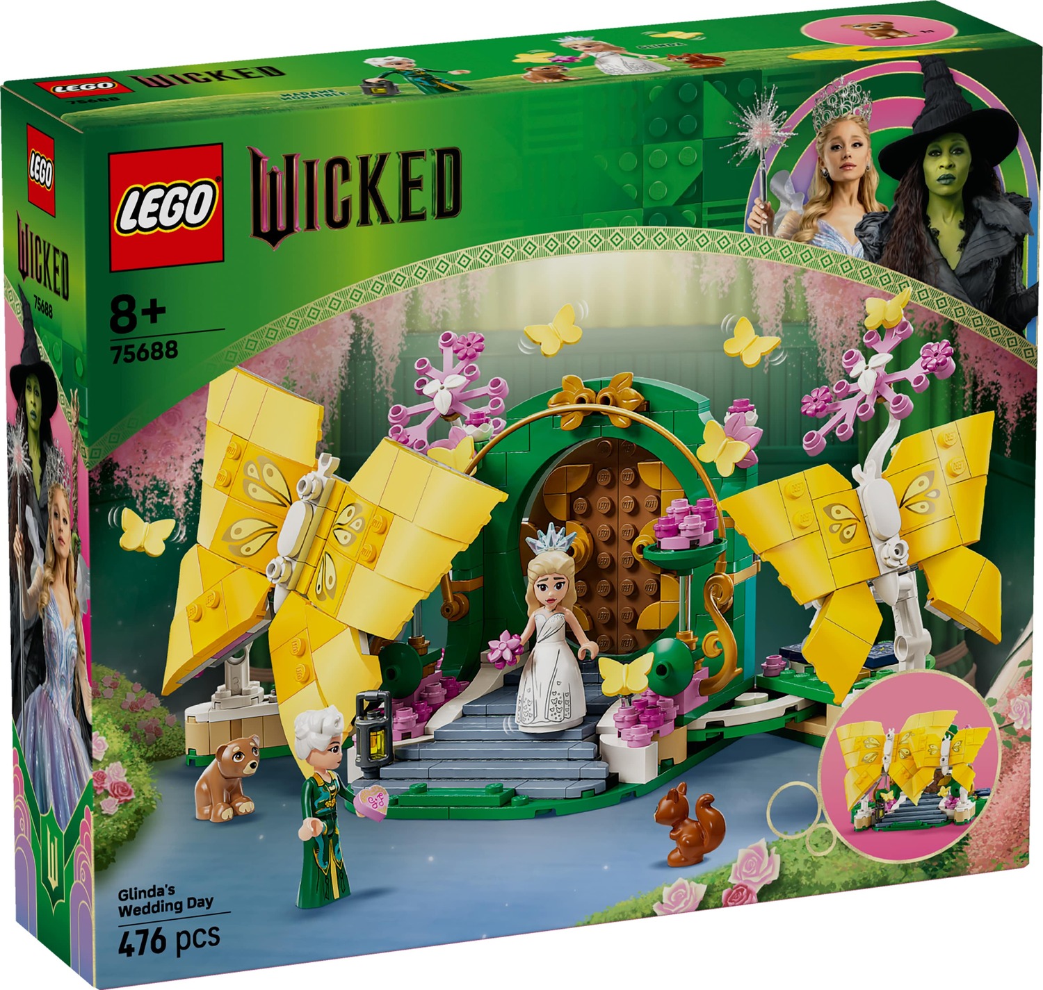 LEGO 75688 Wicked Glinda's Wedding Day Building Toy Set