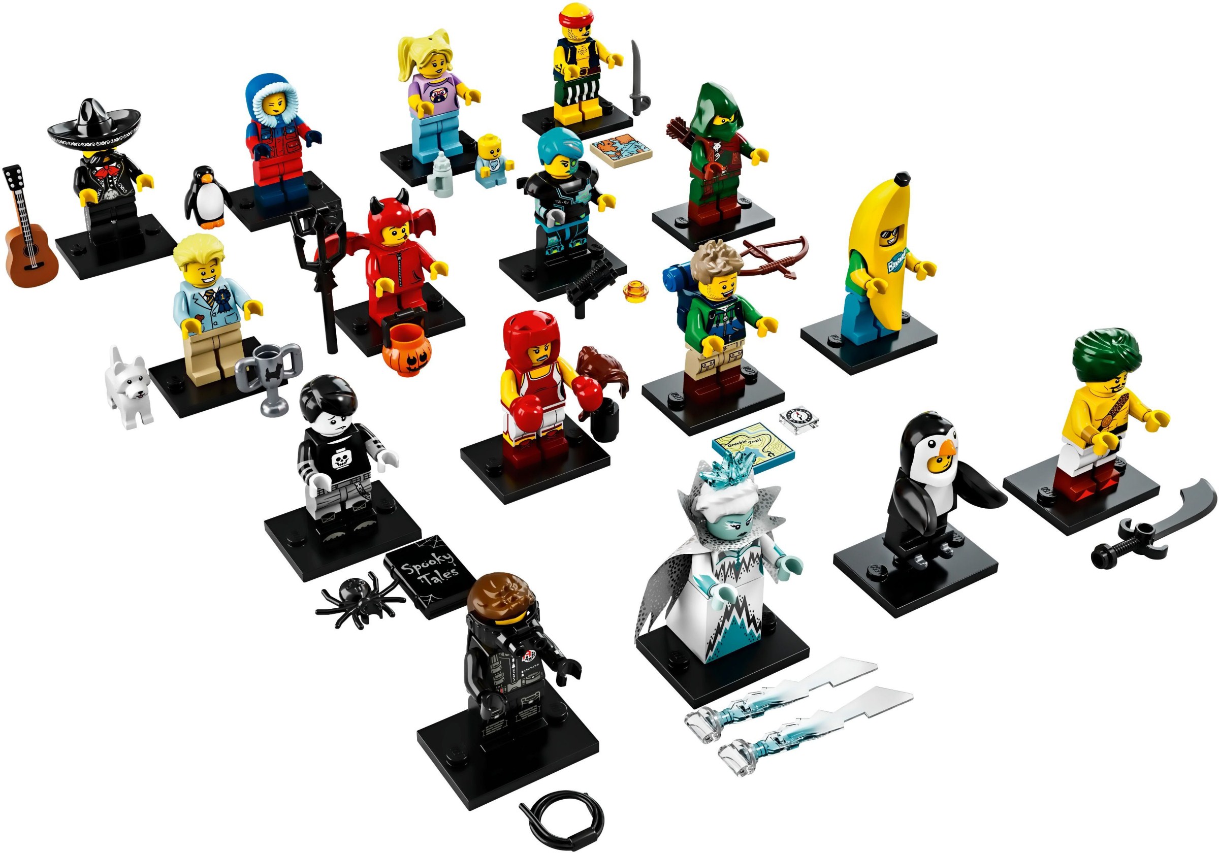 71013 LEGO Minifigures Series 16 - Complete 16