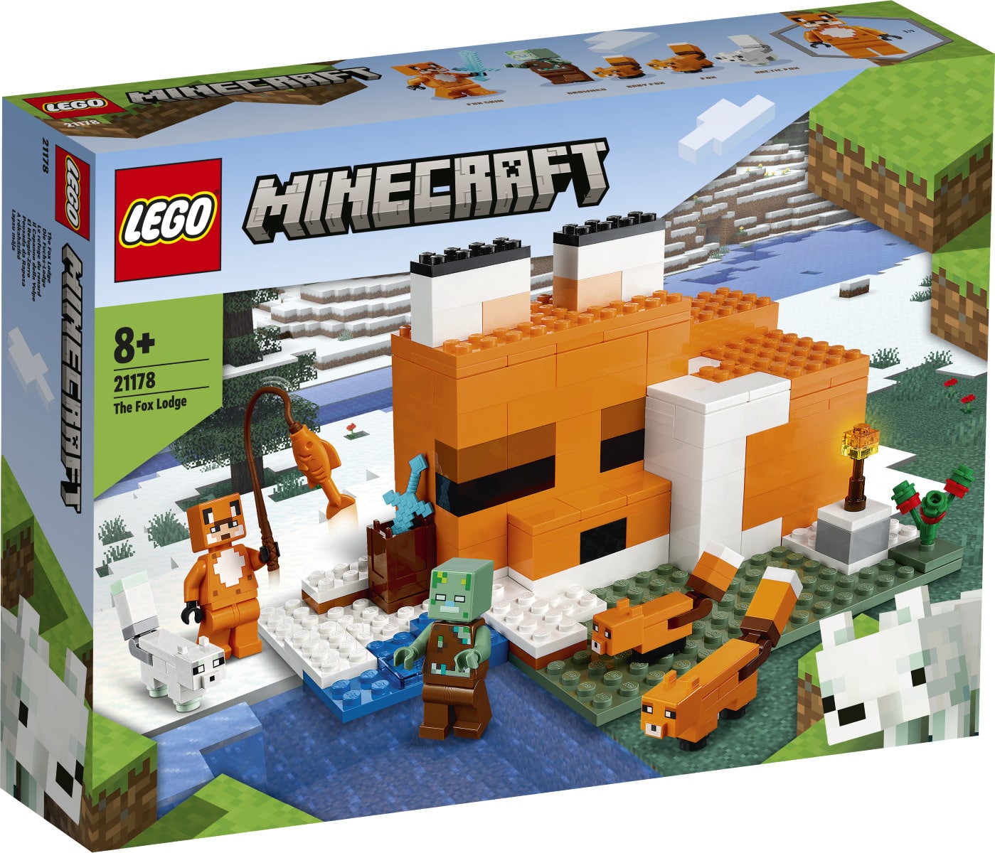 21178 LEGO Minecraft The Fox Lodge (193 Pieces)