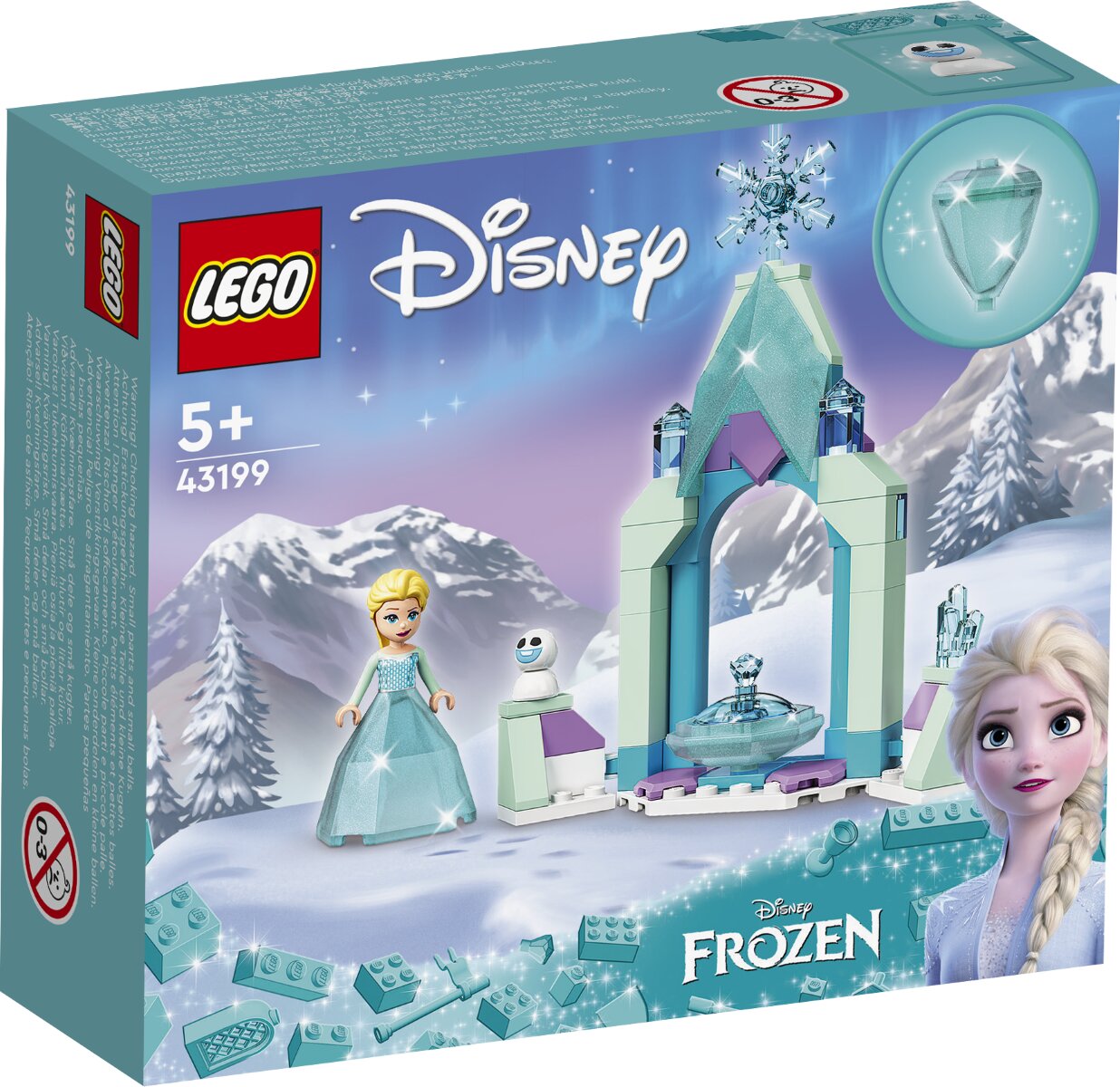 43199 LEGO Disney Elsa Castle Courtyard (53 Pieces)