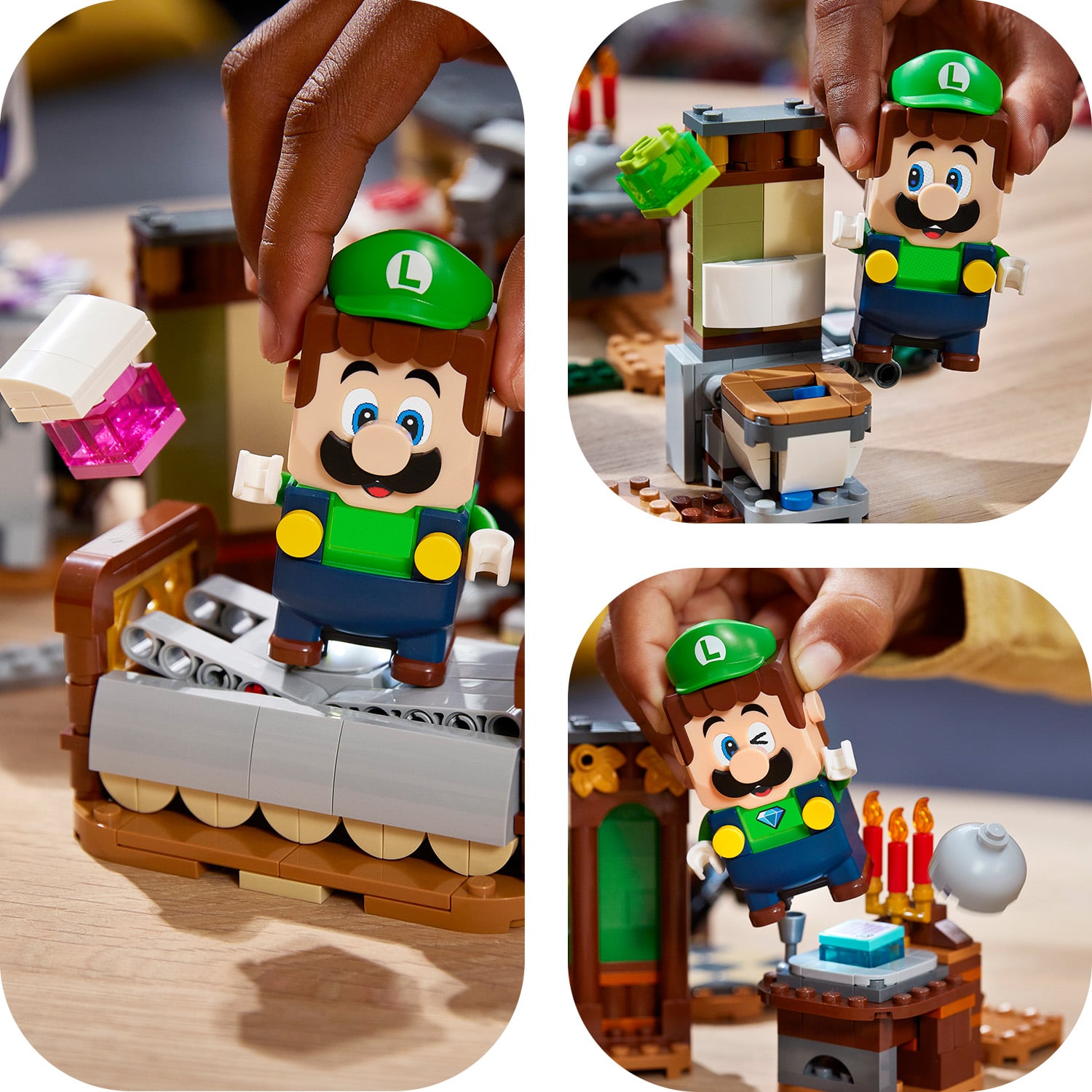 71401 LEGO Super Mario Luigis Mansion Haunt and Seek Expansion Set (877 ...