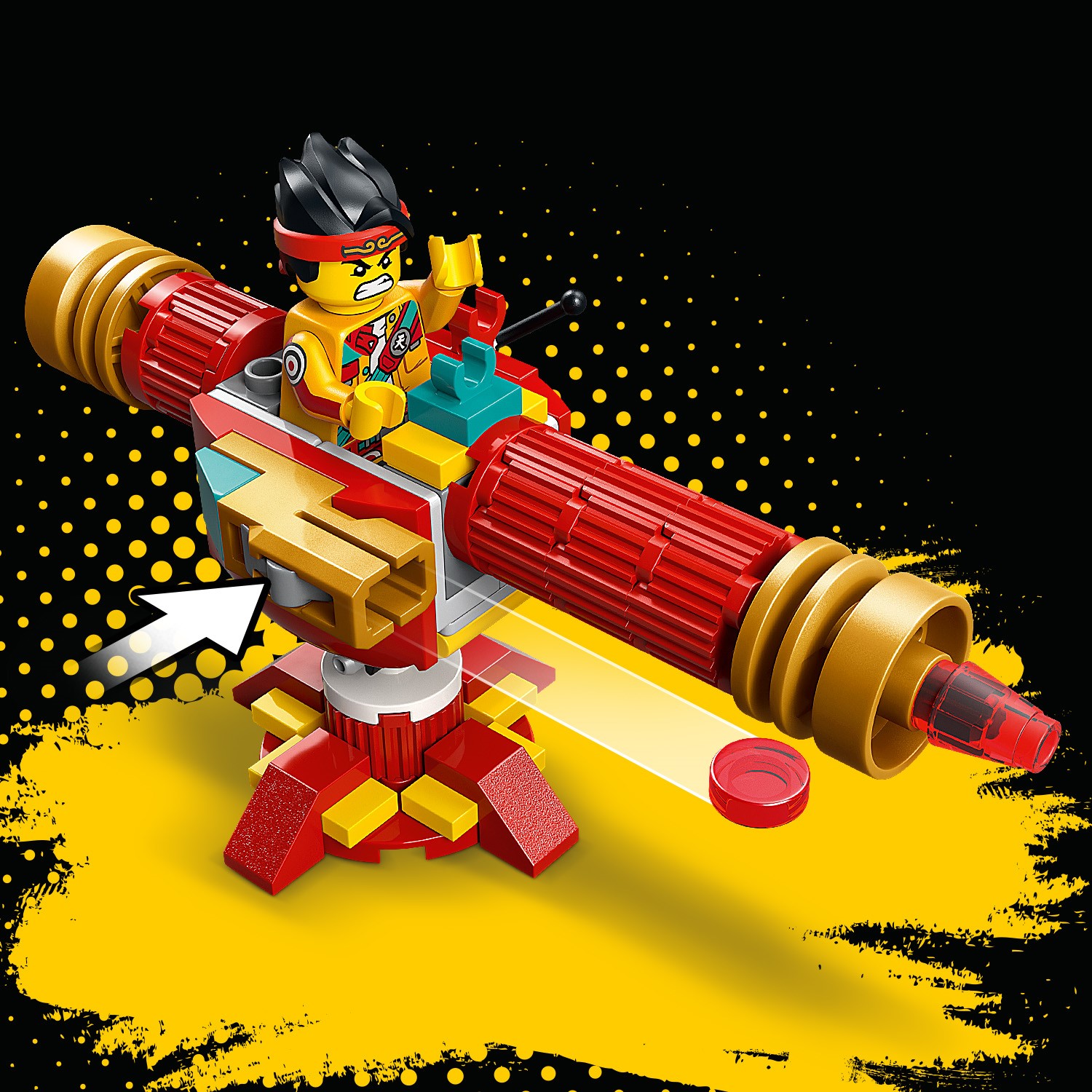 80033 LEGO Monkie Kid Evil Macaques Mech (893 Pieces)