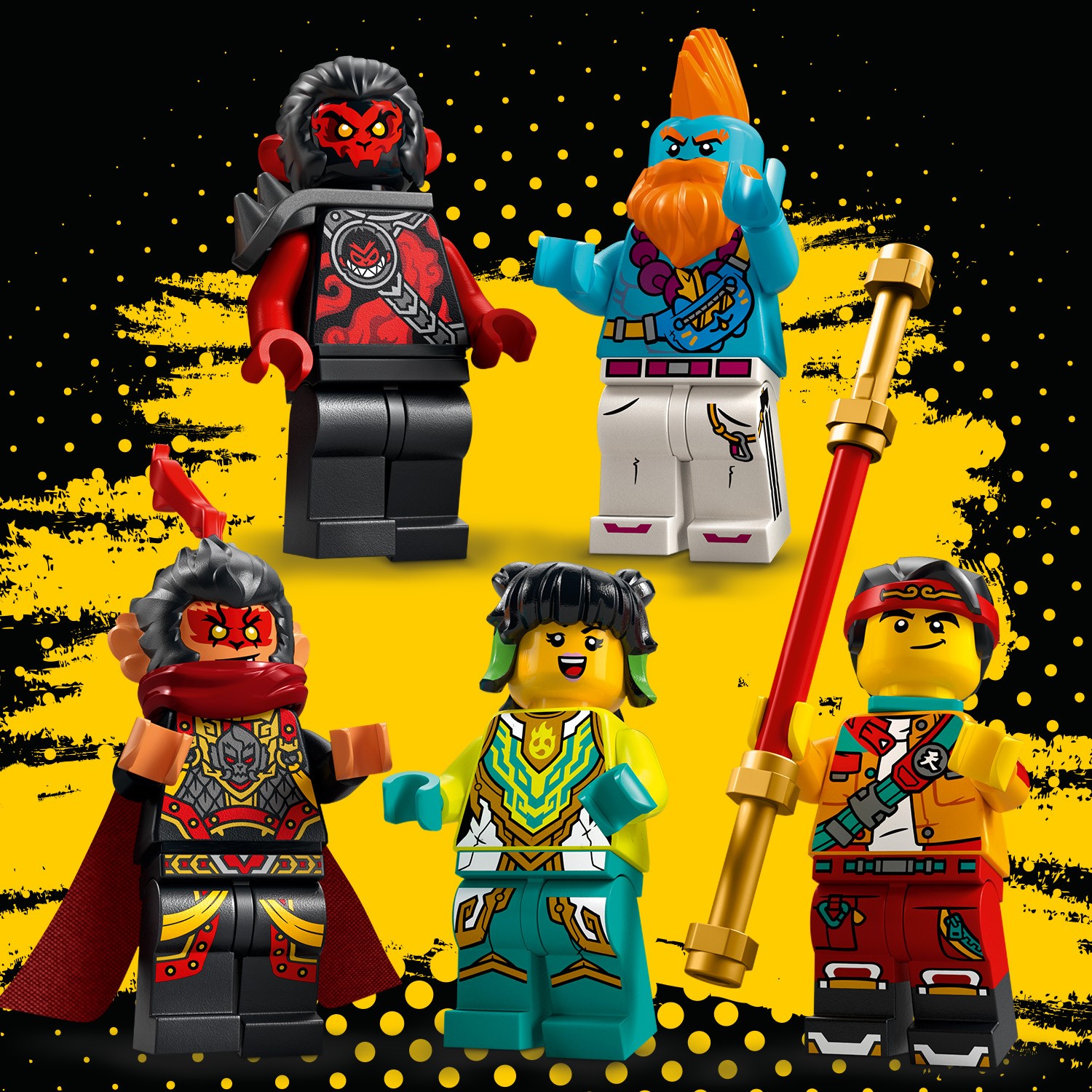 80033 LEGO Monkie Kid Evil Macaques Mech (893 Pieces)