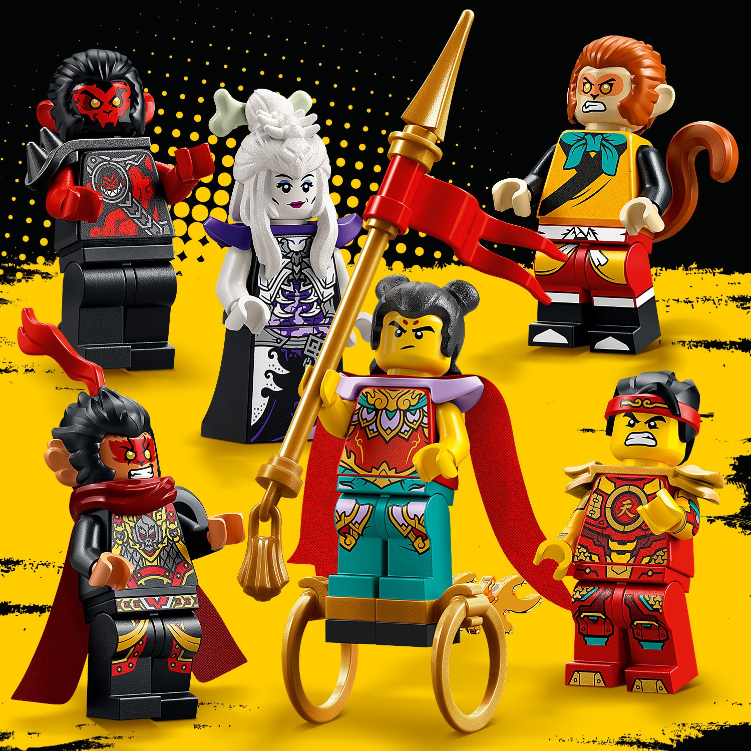 80034 LEGO Monkie Kid Nezhas Fire Ring (929 Pieces)