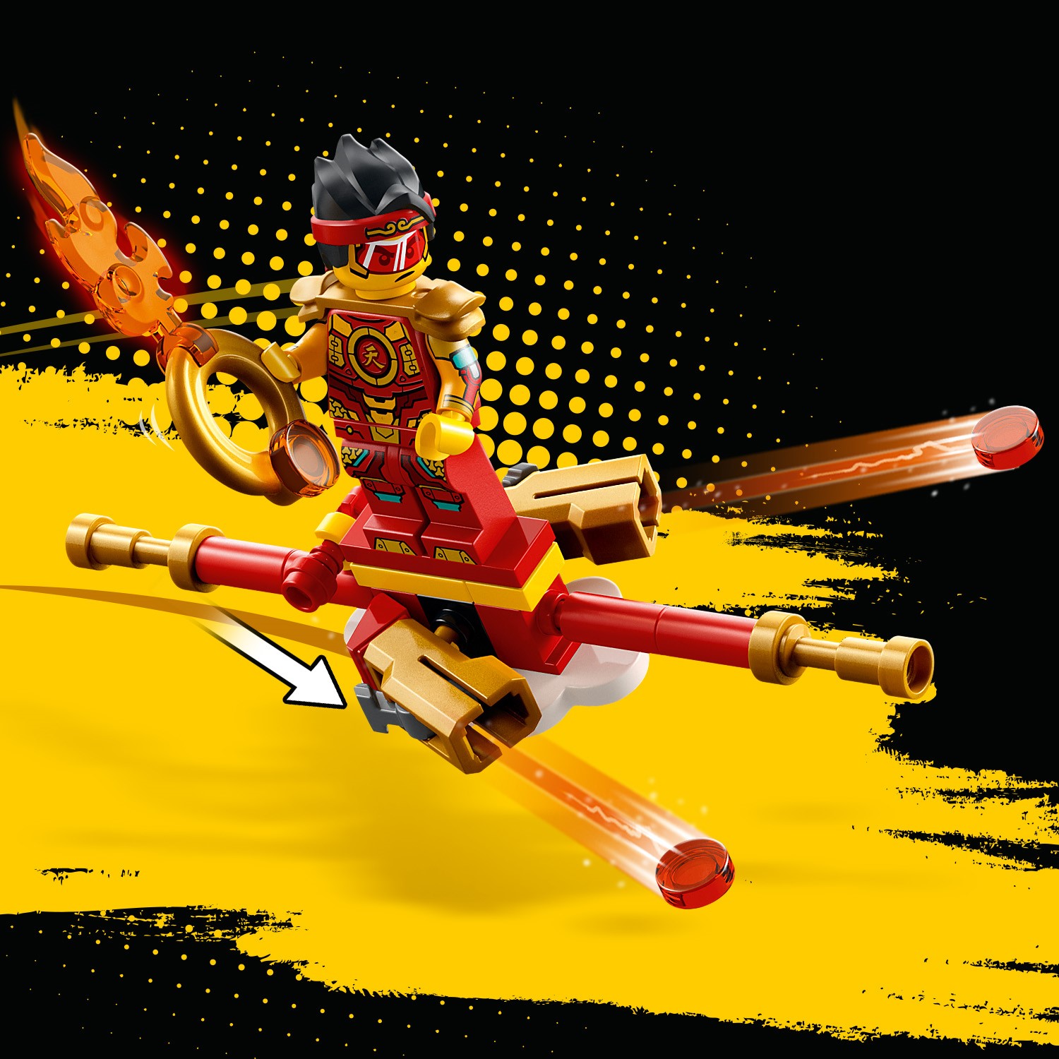 80034 LEGO Monkie Kid Nezhas Fire Ring (929 Pieces)